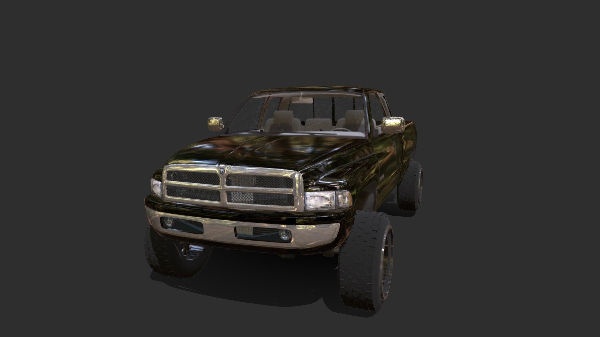 Purlzo's 2nd gen cummins - 3D model by purlzo [30bf2d4] - Sketchfab