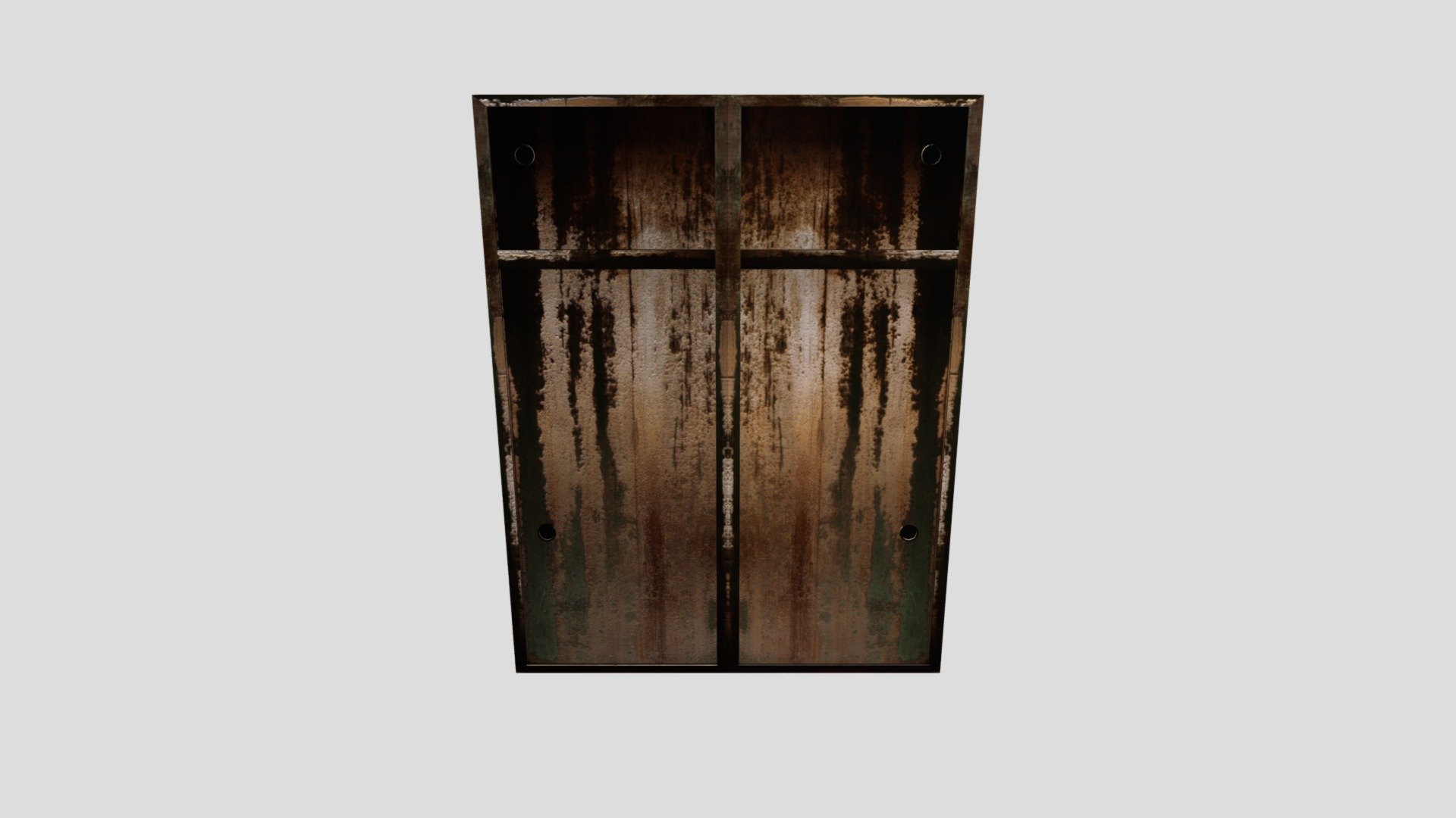 Metal Door - 3D model by leonardo.soupi [30bf43f] - Sketchfab