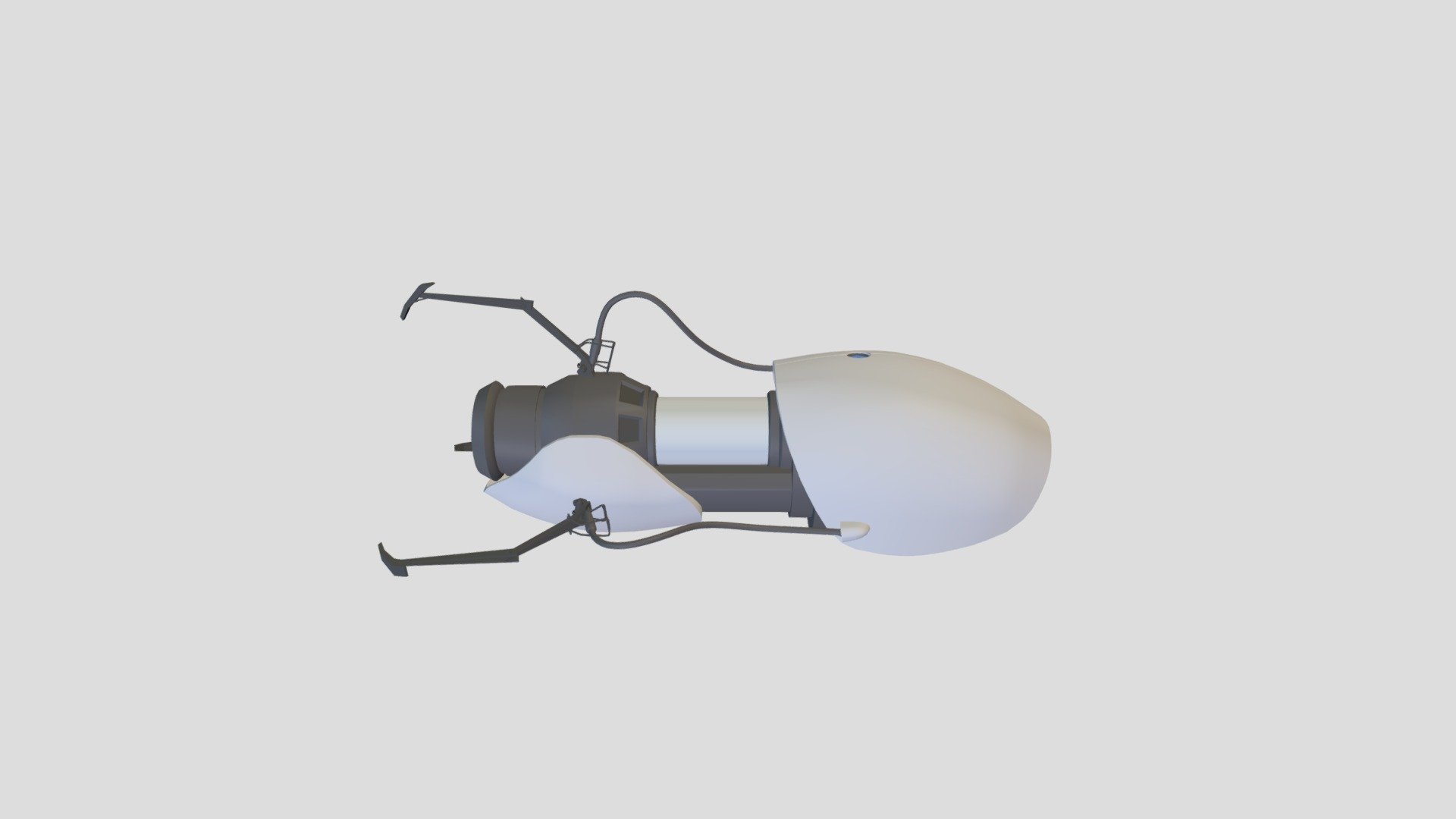 Aperture Science Handheld Portal Device - Download Free 3D model by ...