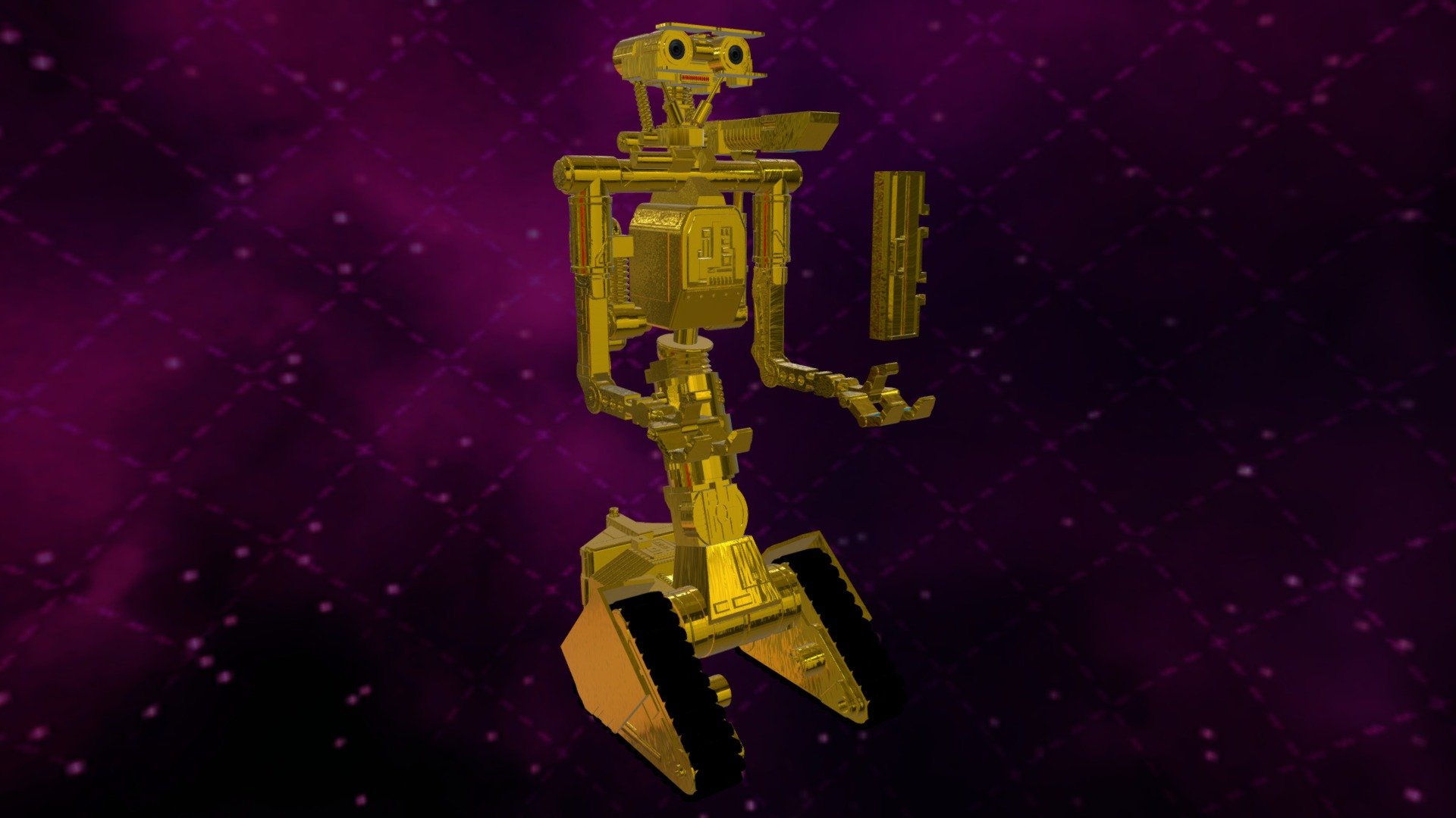 Johnny Five Object FREE (V0.9) - Download Free 3D model by ...