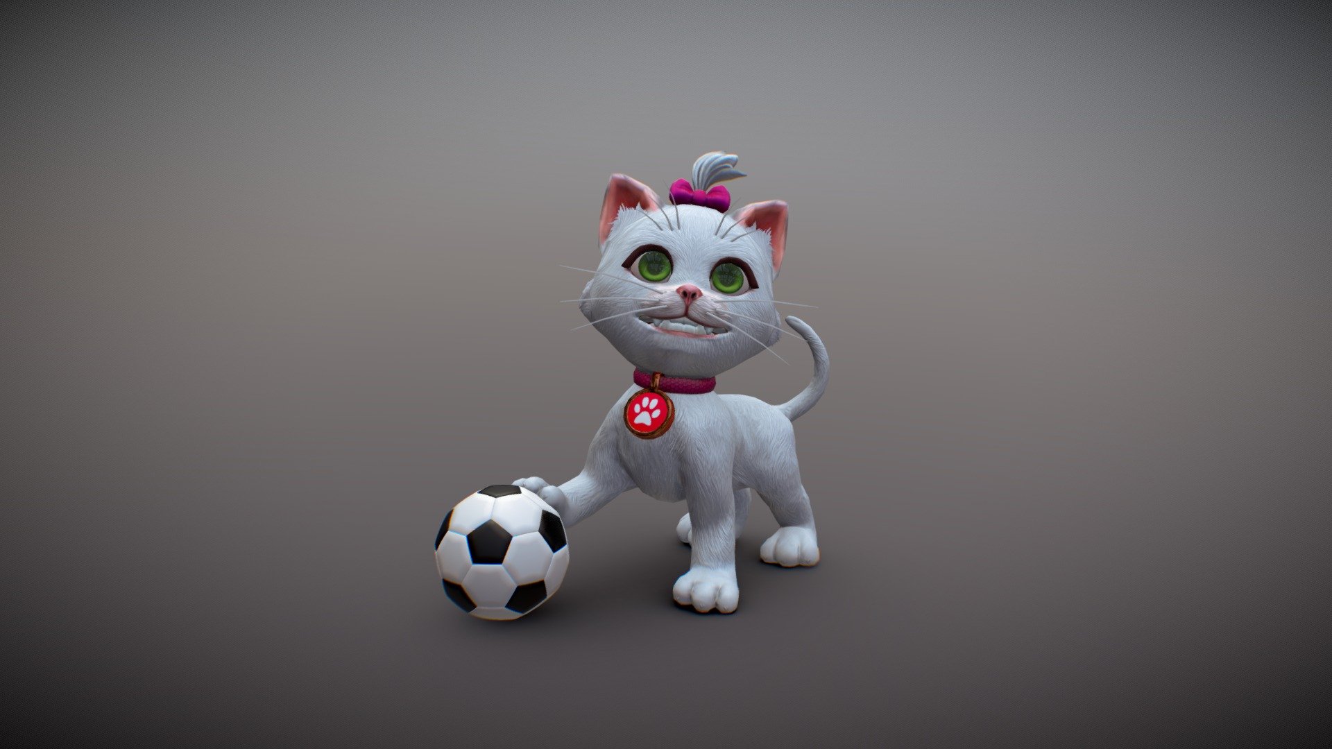 Kitty - 3D model by Vitalii Yevsovych (@Onnix) [30c3e62] - Sketchfab