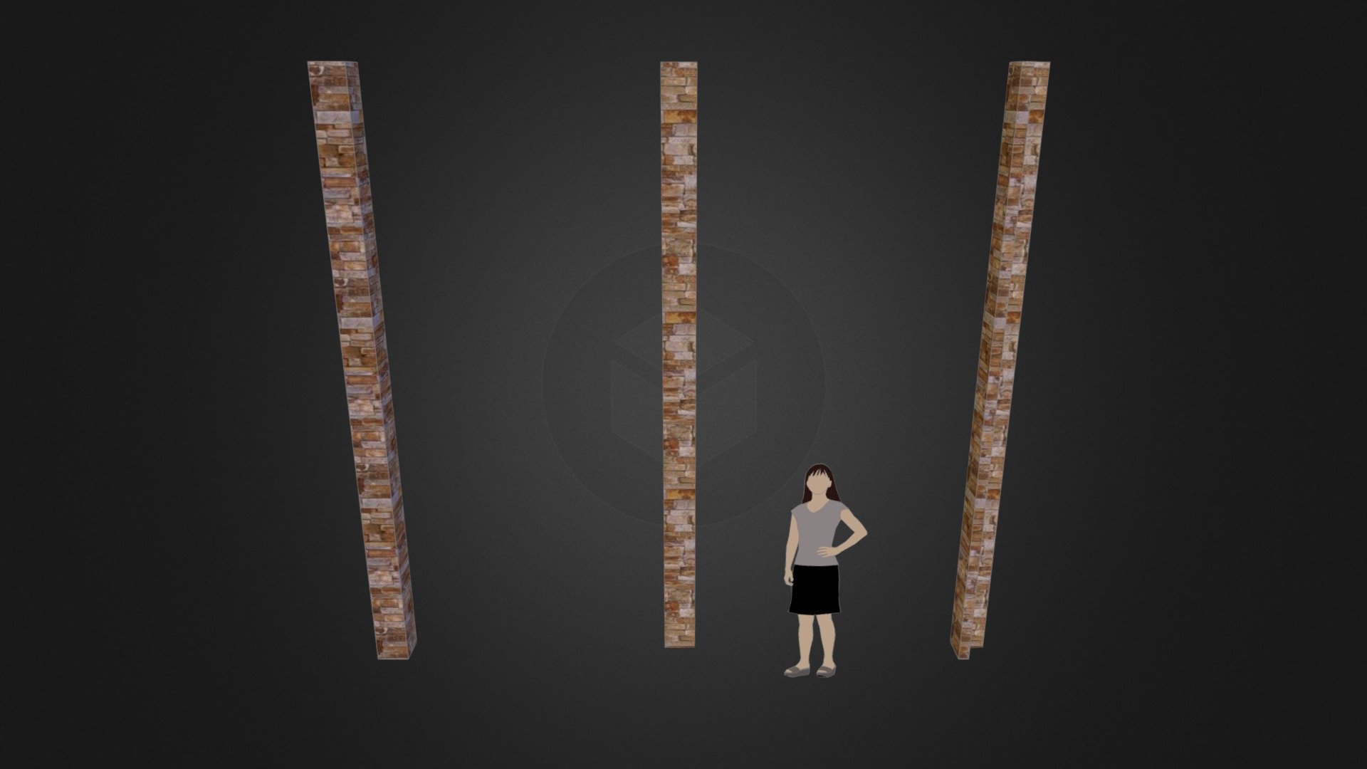 Stone Column - Code:COLL-STONE - 3D model by acme5 [30c44bc] - Sketchfab