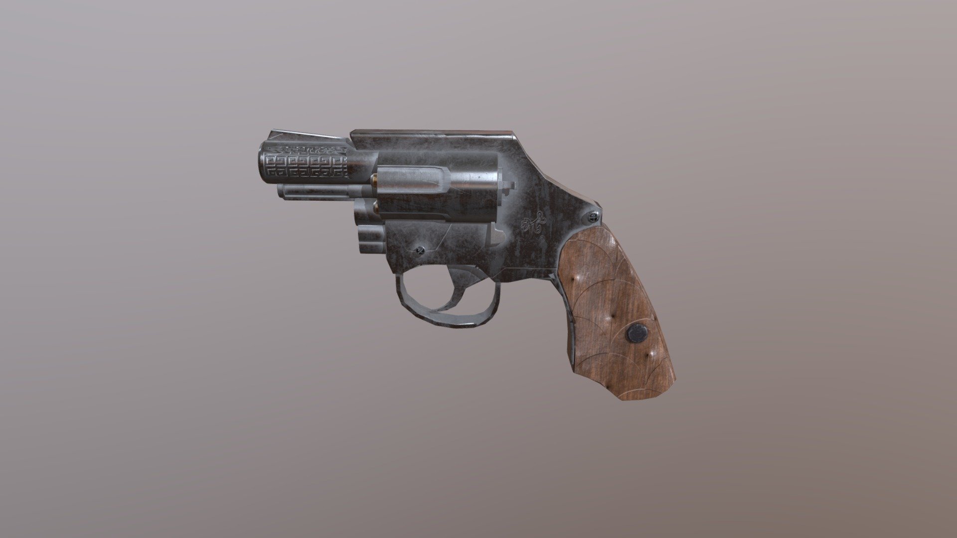 Snubnose Pistol - 3D model by Benduku [30c4a57] - Sketchfab
