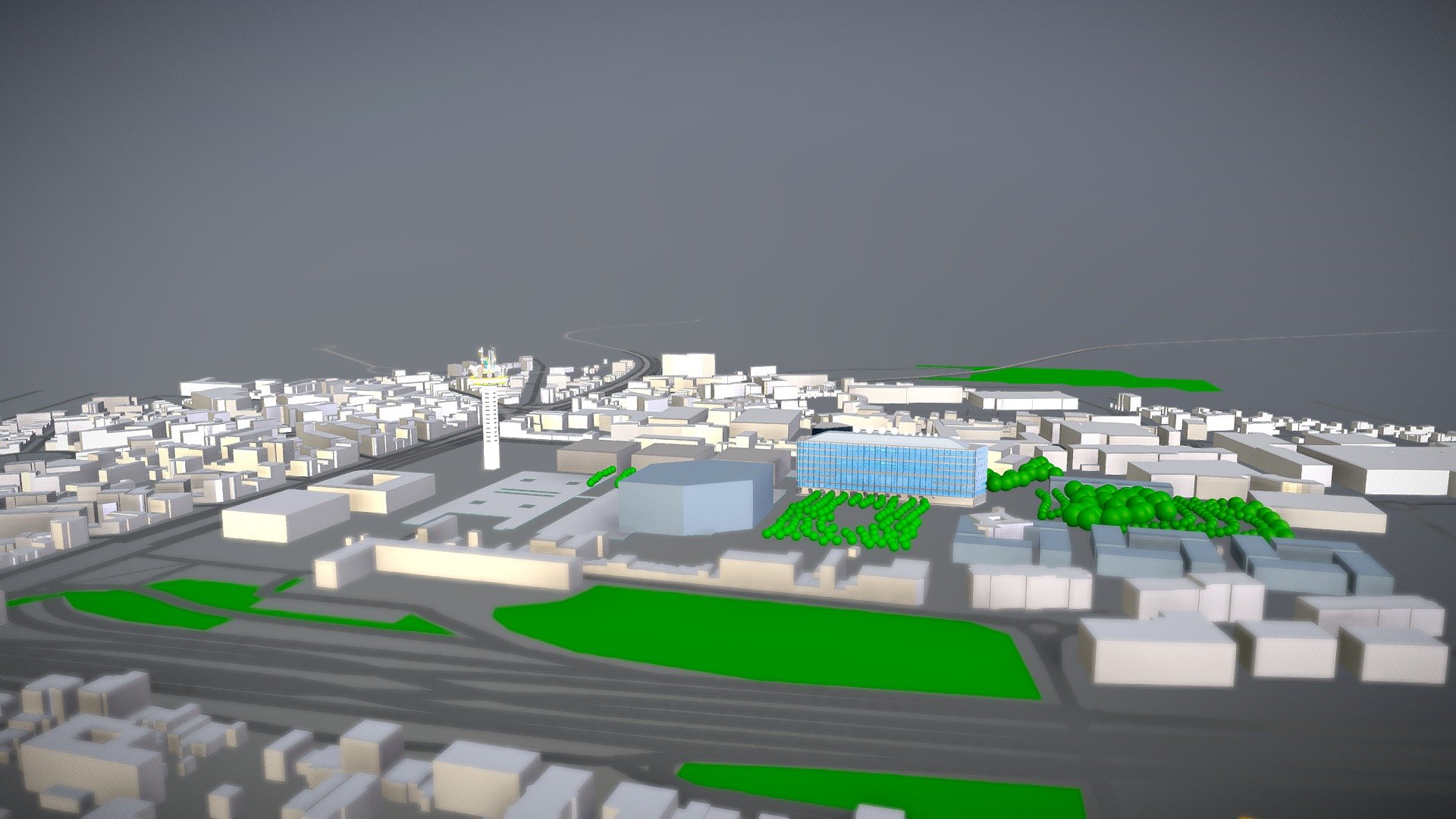 VRT Brussel New building 2020 - 3D model by Wavebe [30c8ef0] - Sketchfab