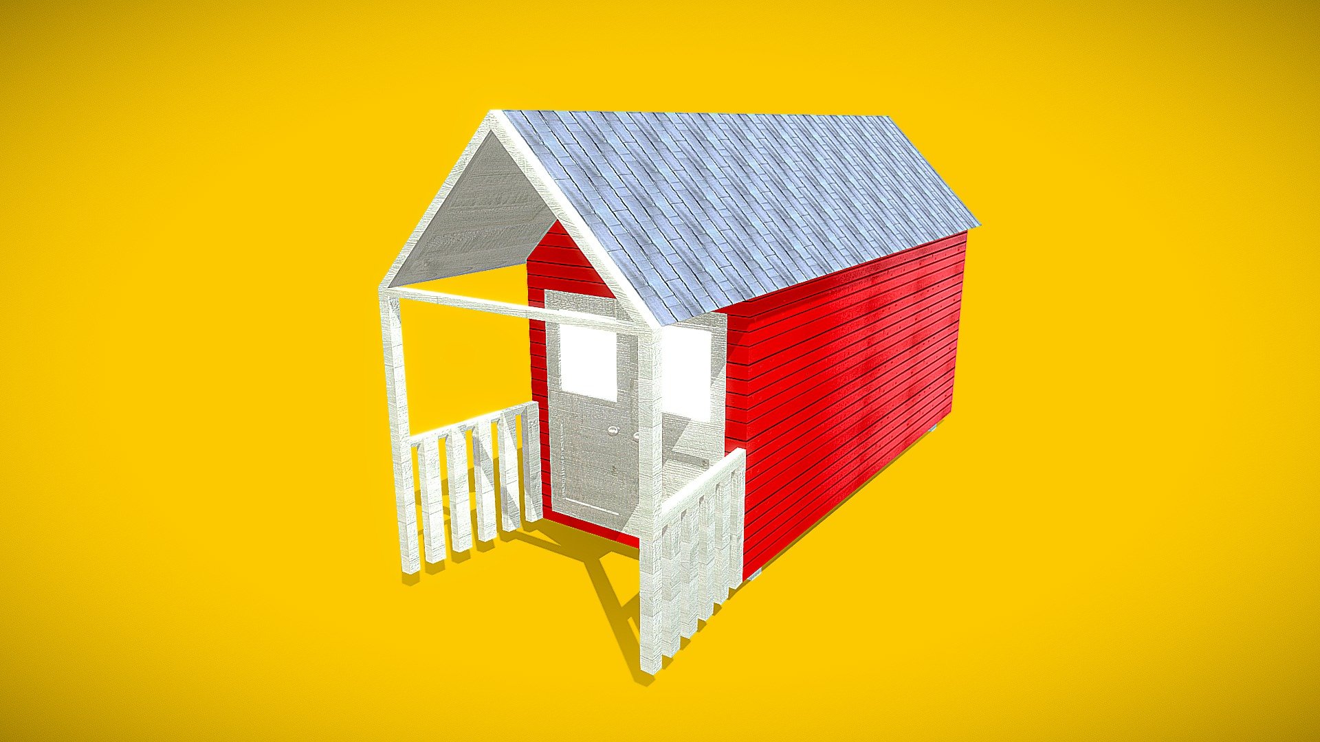 Simple Beach Hut - Download Free 3D model by rhcreations [30c9c1f ...