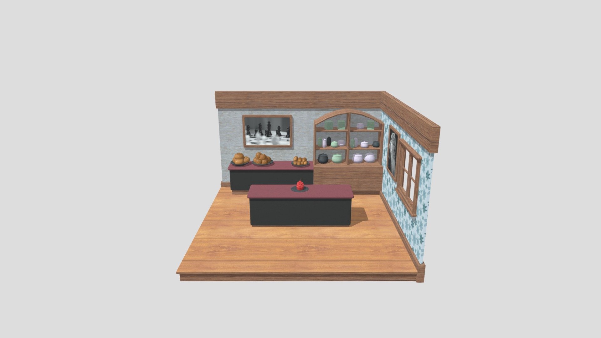 Bakery - 3D model by antoniodvista [30cb4f2] - Sketchfab
