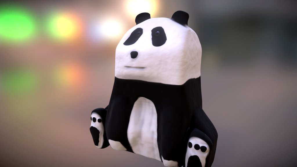 Panda - 3D model by smsheard [30cc0b8] - Sketchfab