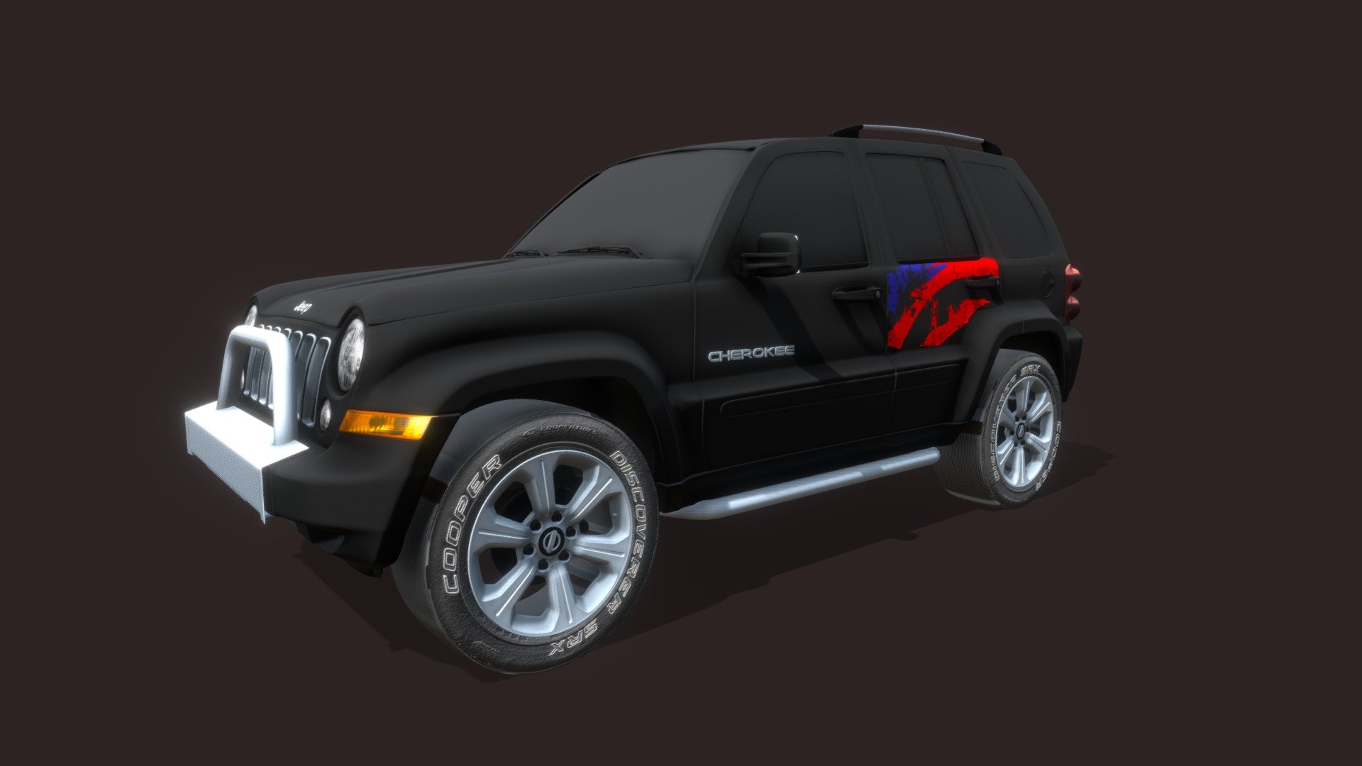 Jeep_liberty - 3D model by starskharkov [30cd514] - Sketchfab