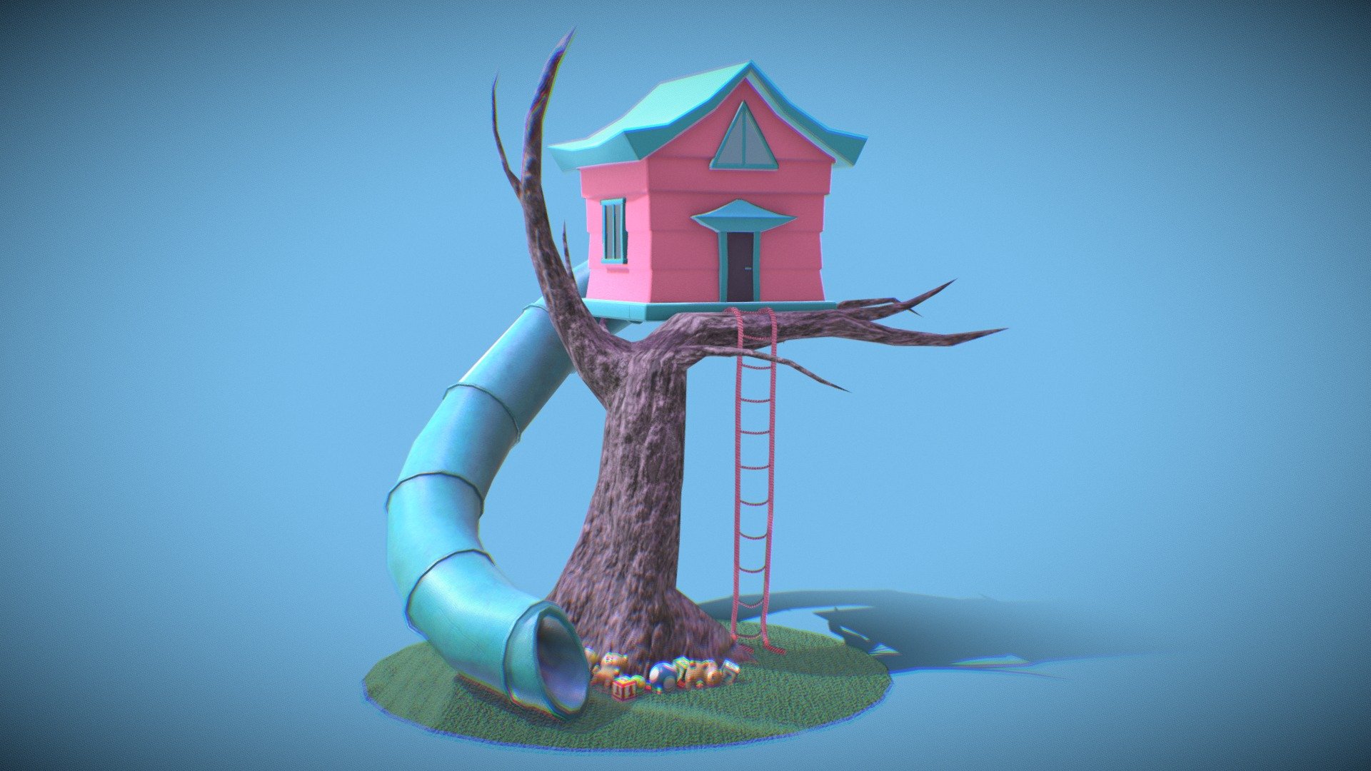 Toy Treehouse - 3D model by MM1R3 [30cdbc3] - Sketchfab