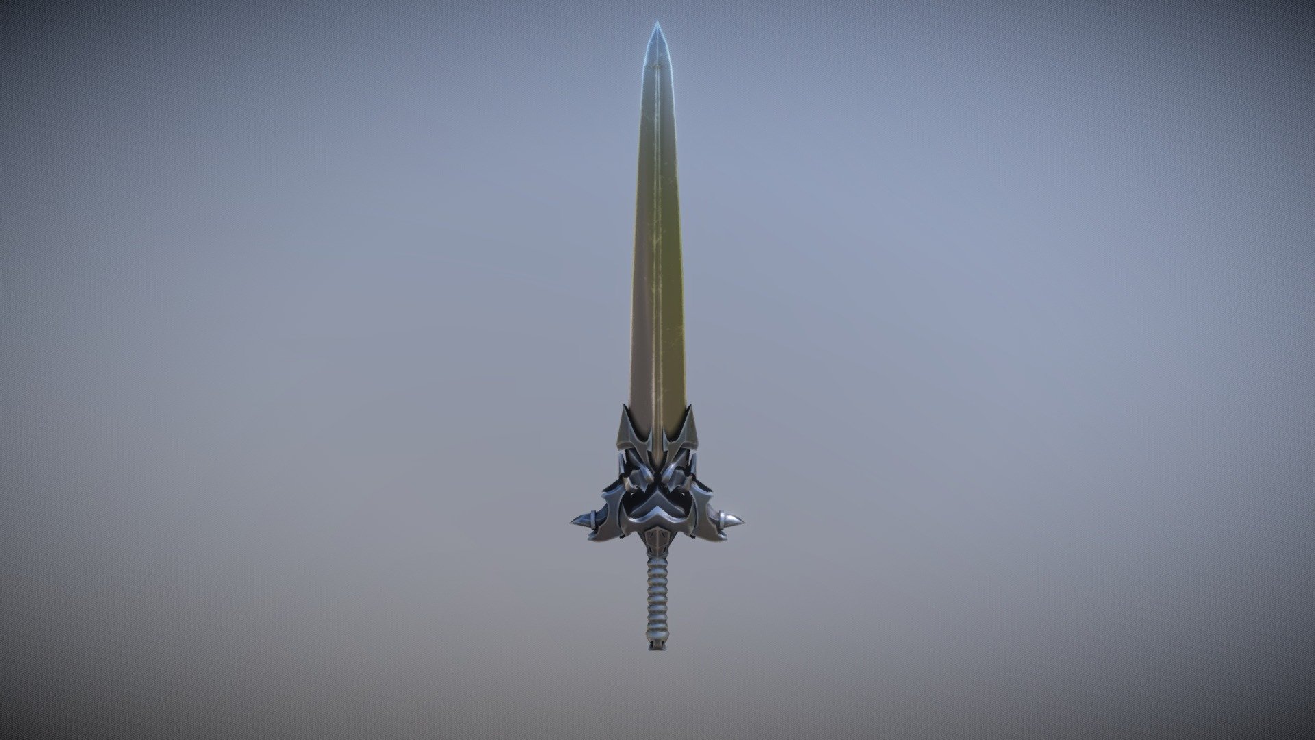 Sword Low-poly - 3D model by gnommon [30cdc0b] - Sketchfab