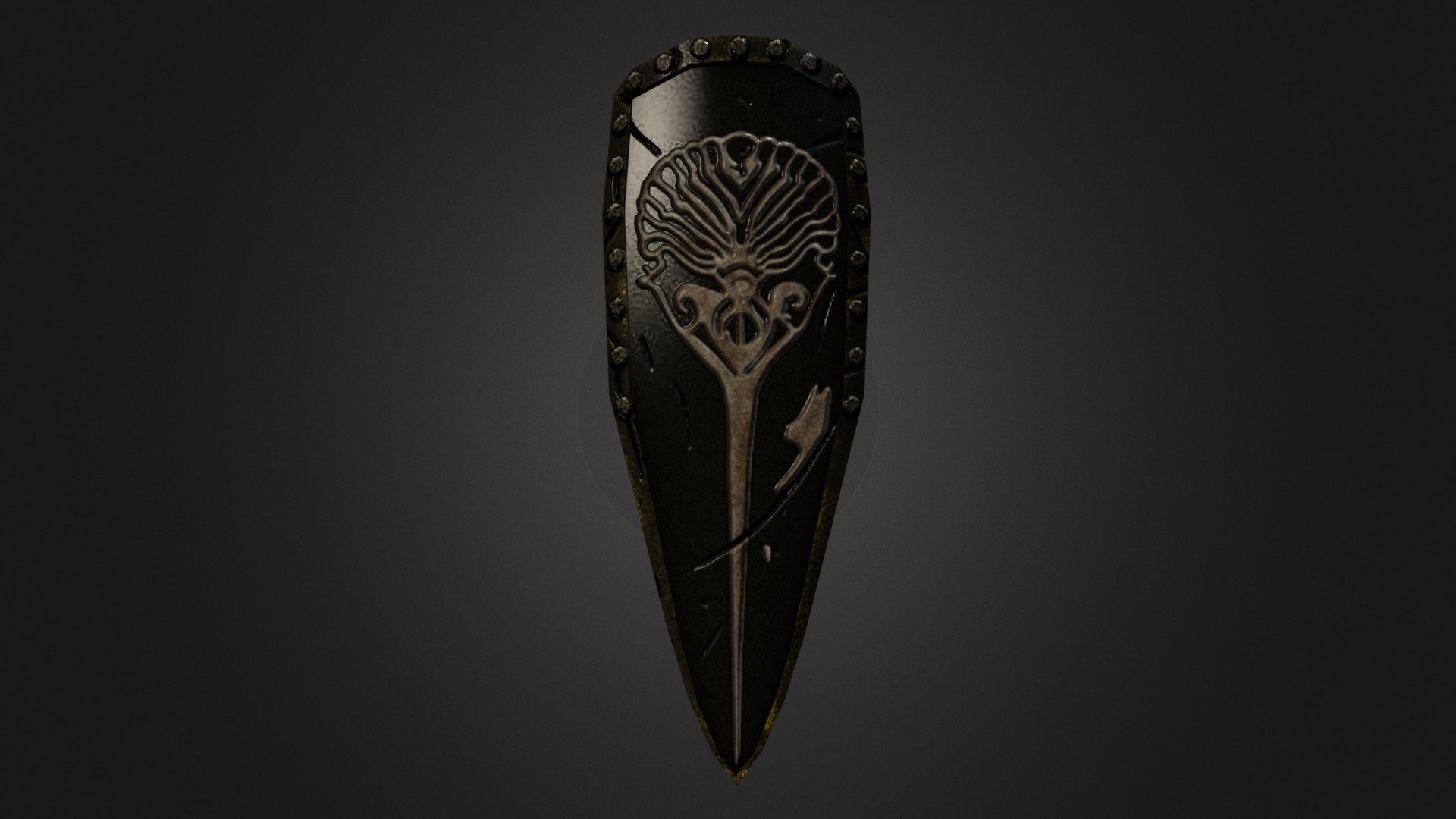 Balder Shield Replica - 3D model by vx_86 [30ce421] - Sketchfab