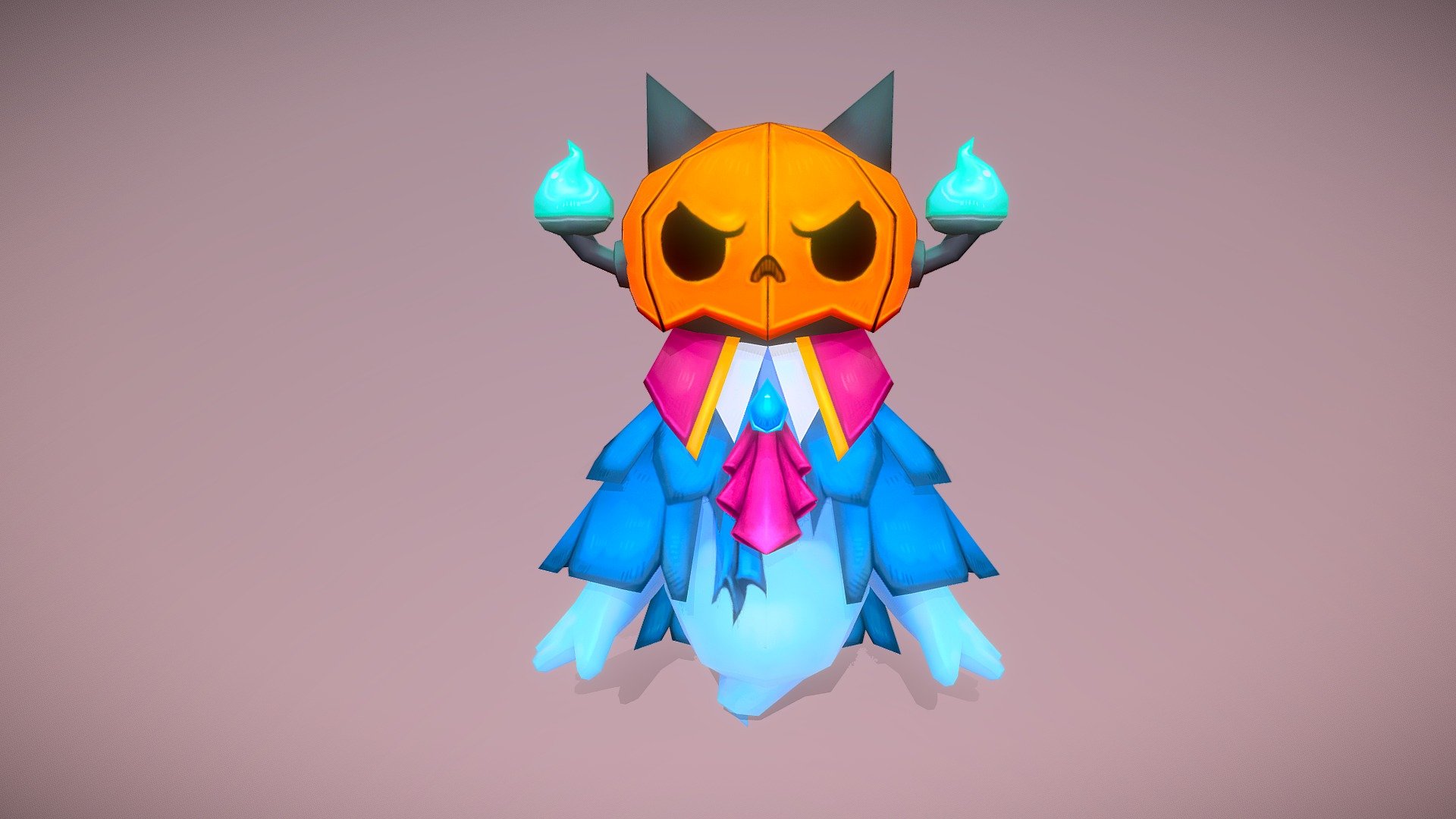 pumpkin monster - 3D model by HOU HOU HOU (@i2001022) [30ce93c] - Sketchfab