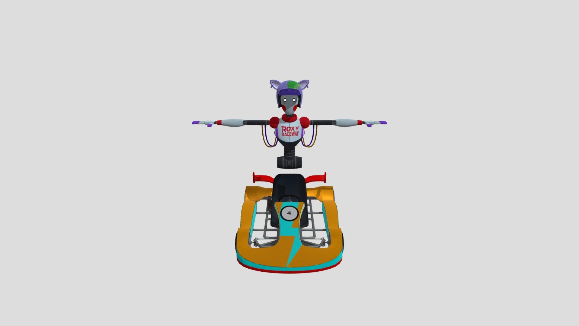 Go Kart Bot (Cinematic) - Download Free 3D model by Goober (@Irjddjd ...