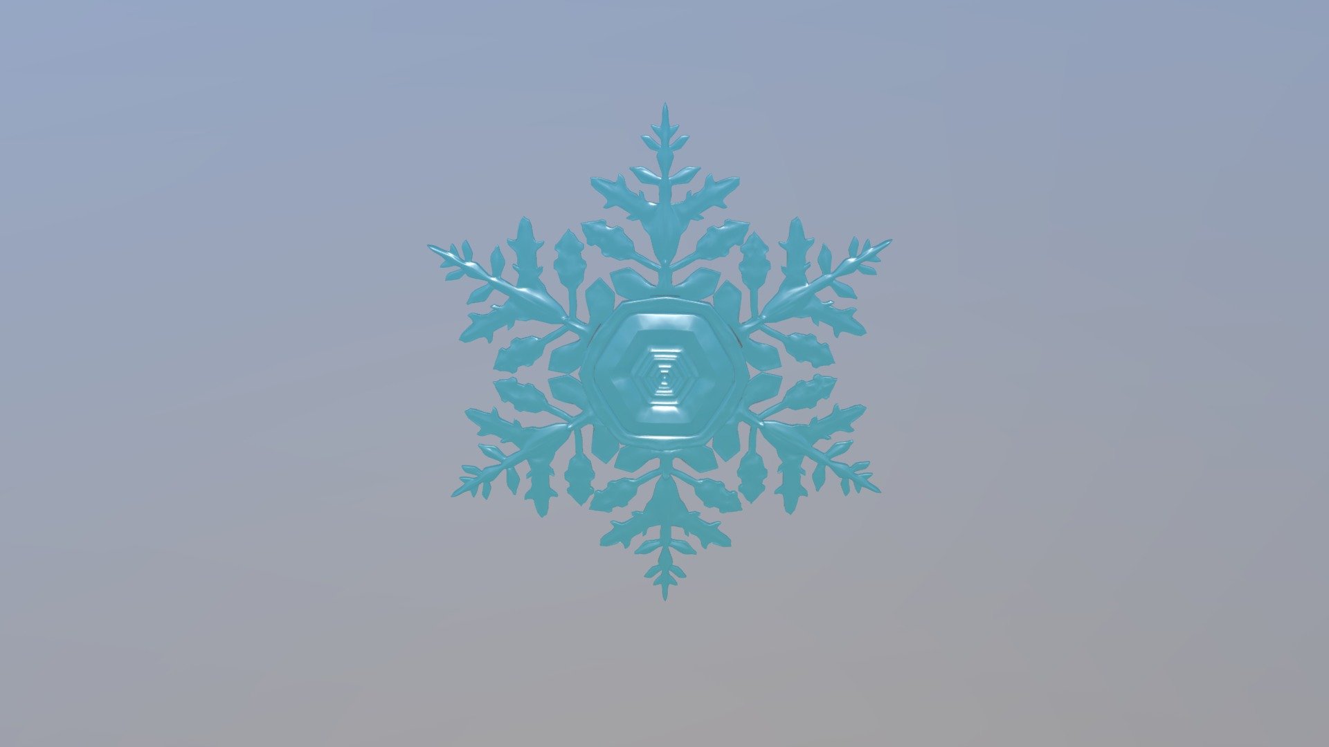 Snowflake - 3D model by Breitson (@aniomibiz) [30d1fce] - Sketchfab