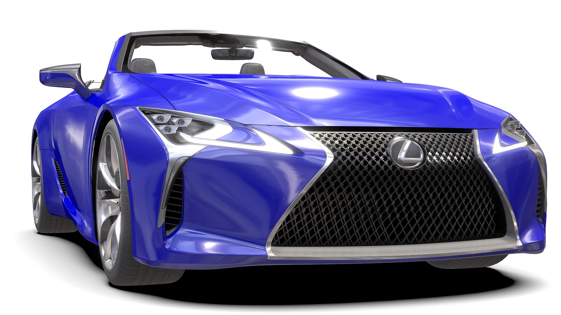 Lexus LC 500 Convertible 2021 - 3D model by autoactiva [30d3a0f ...