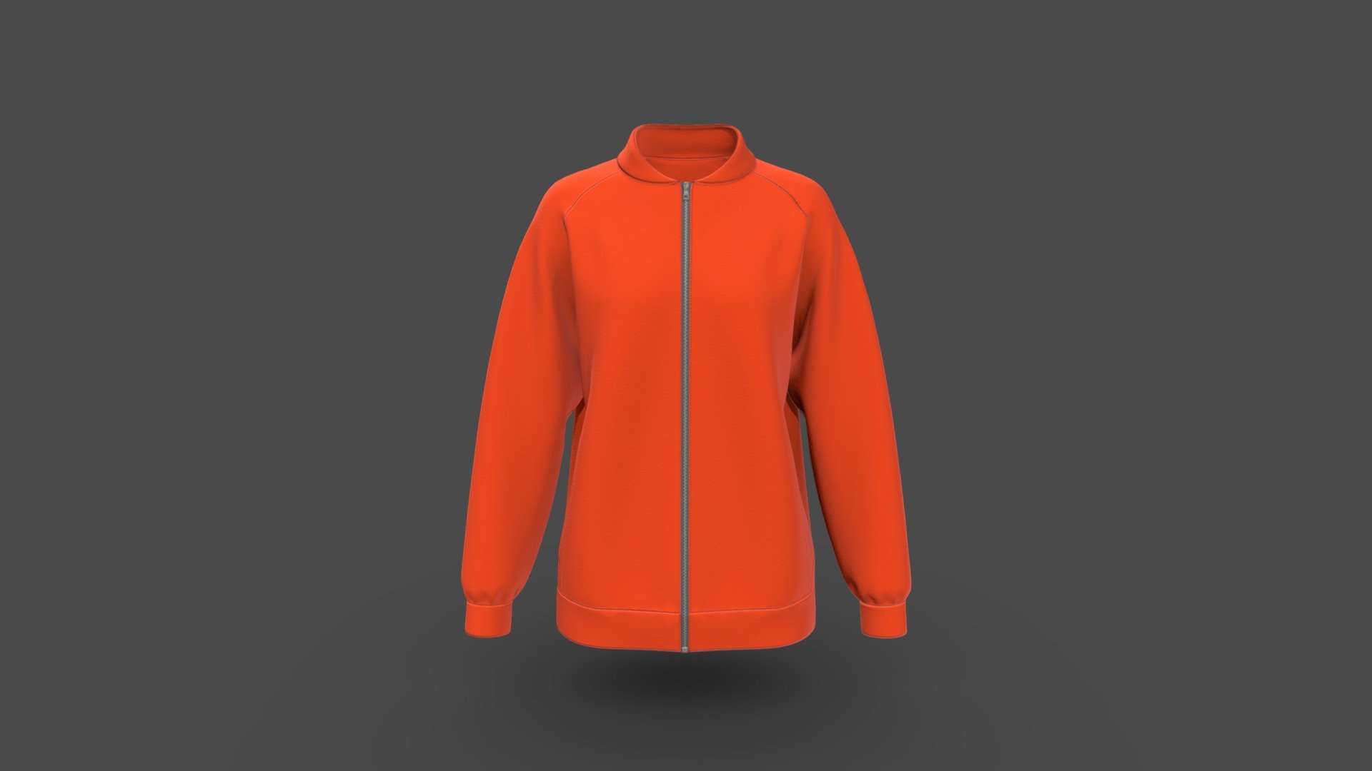 Women Solid Color Jacket - Buy Royalty Free 3D model by BINARYCLOTH ...