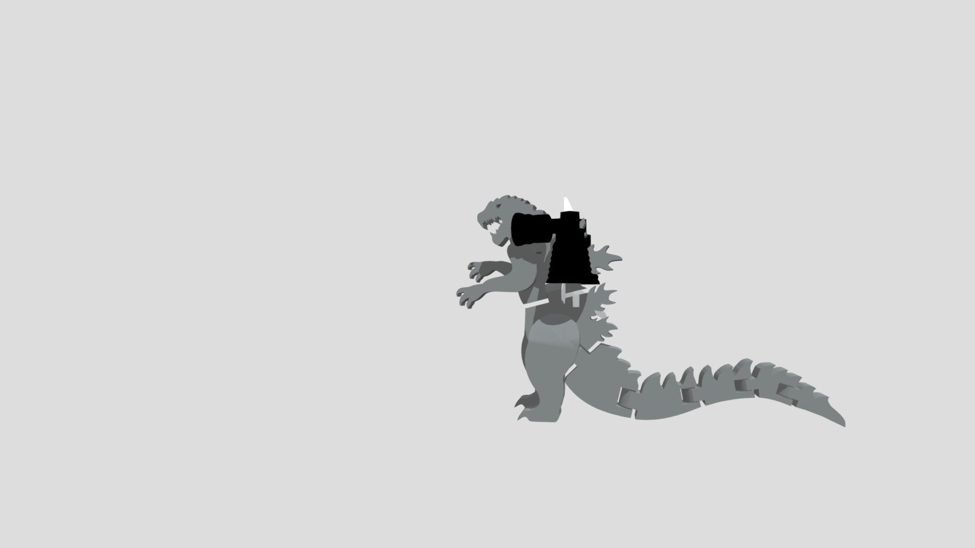 MECHAGODZILLA - Download Free 3D model by leandro.delannoy [30d67a3 ...