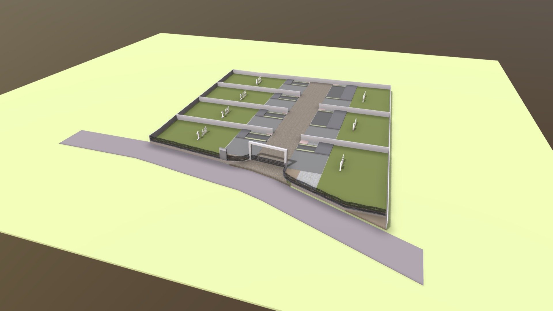 site plan new - 3D model by Pixel_Monster (@ar.jethin) [30d6c9f ...