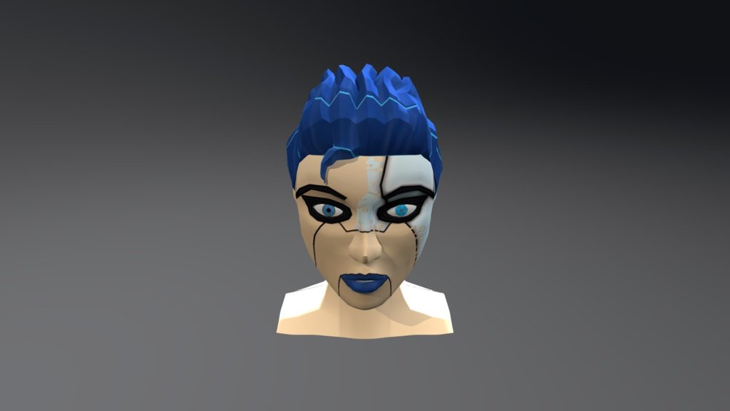 Cyborg Head - 3D model by kyle77levi [30d76d4] - Sketchfab