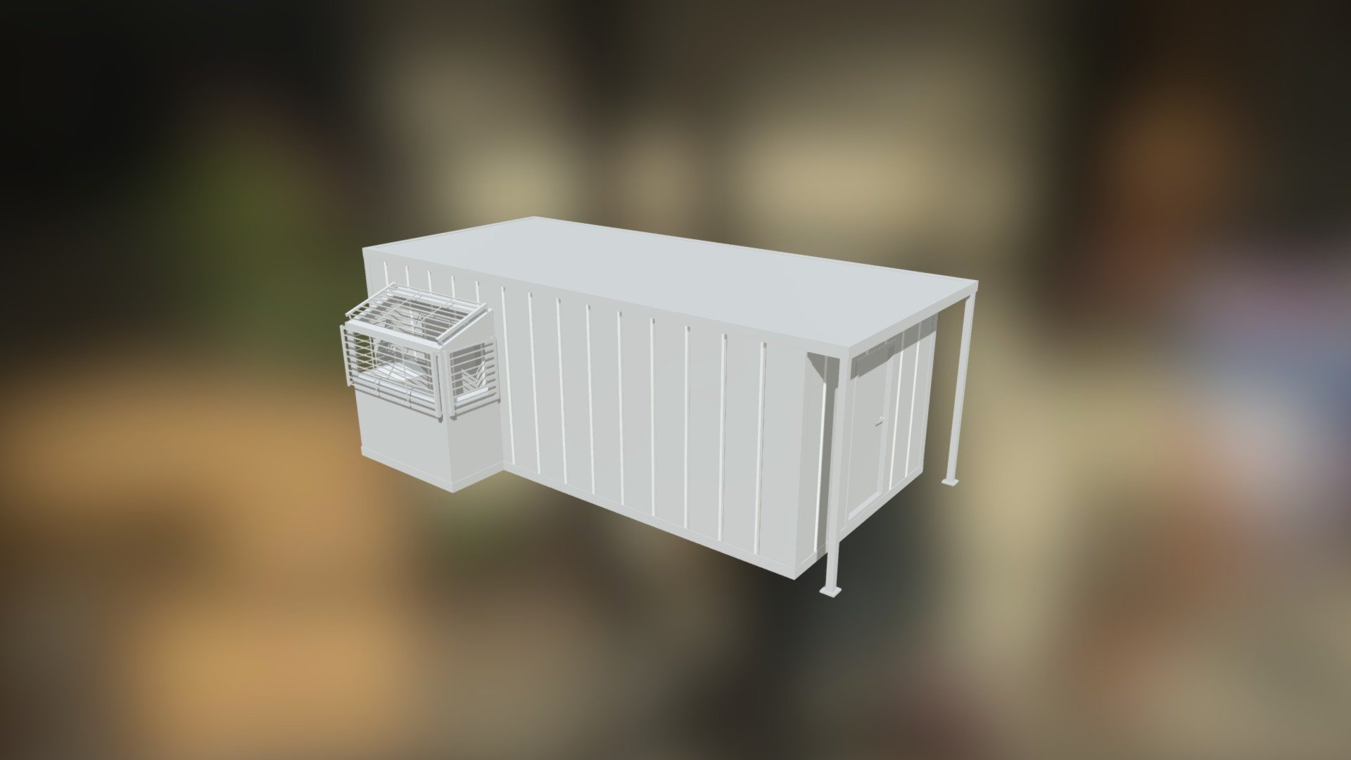 Mud logging cabin - Download Free 3D model by JAN1 LAB (@januart1st0101 ...