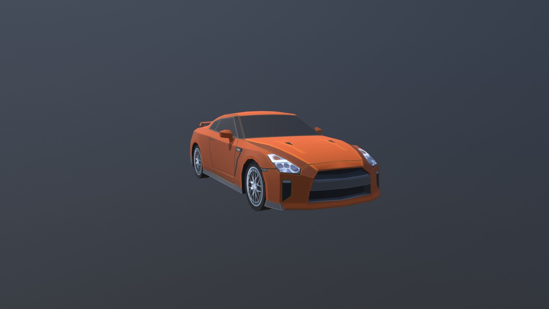 Nissan GTR - 3D model by Miralex [30d90af] - Sketchfab