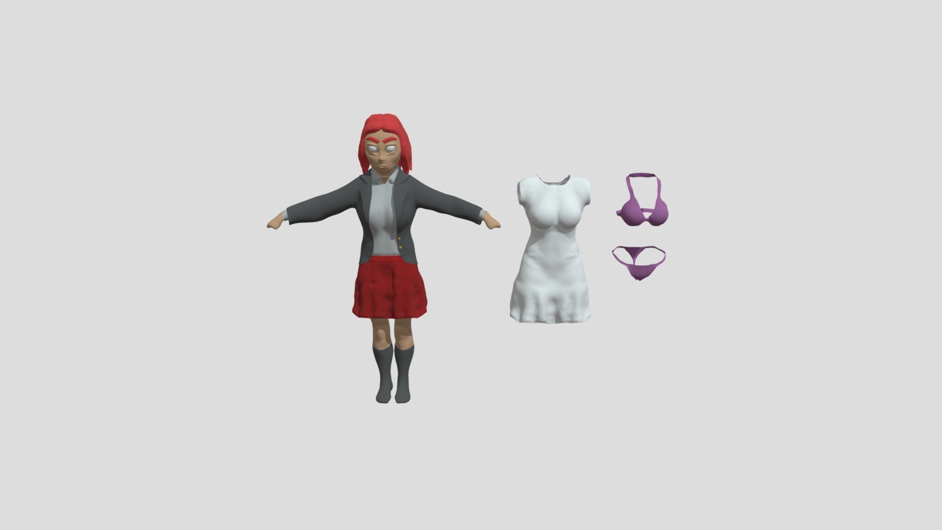 sad model - 3D model by Re:creature (@sashalygiha) [30d92fc] - Sketchfab