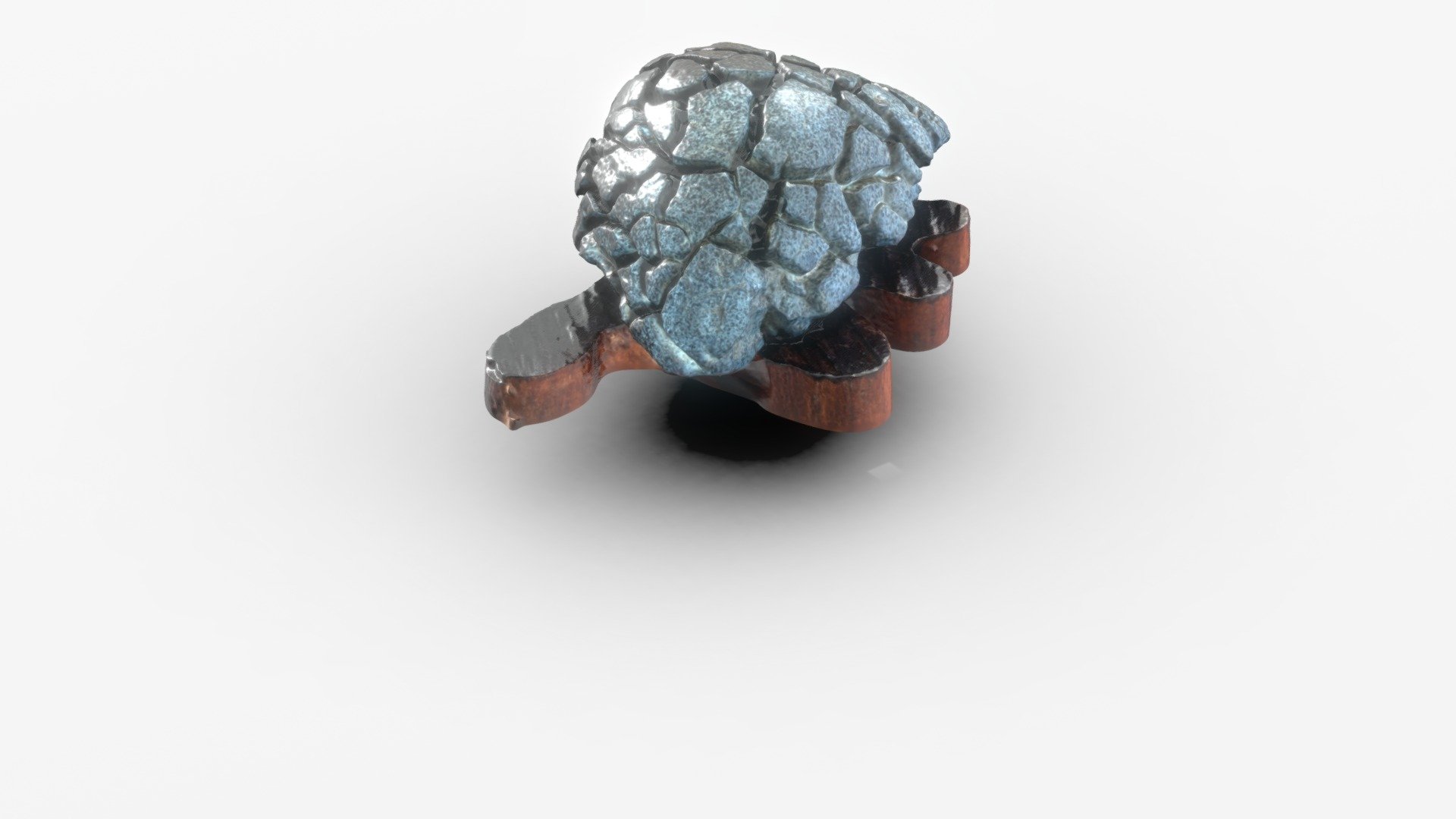 Tortuga Petrificada - 3D model by ra3dingenieria [30d9eea] - Sketchfab