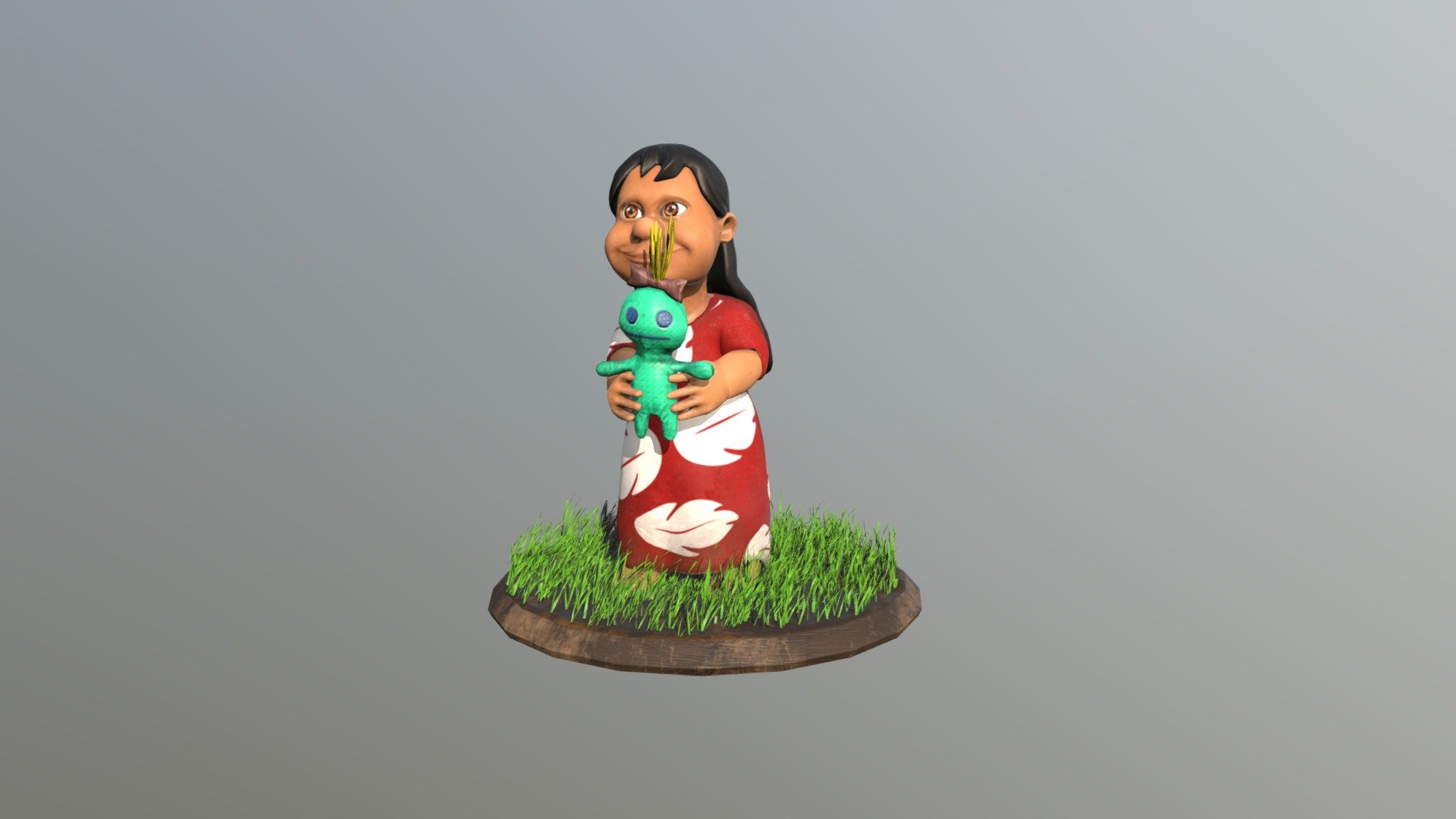 Lilo - 3D model by Antoine.KDS [30dd207] - Sketchfab