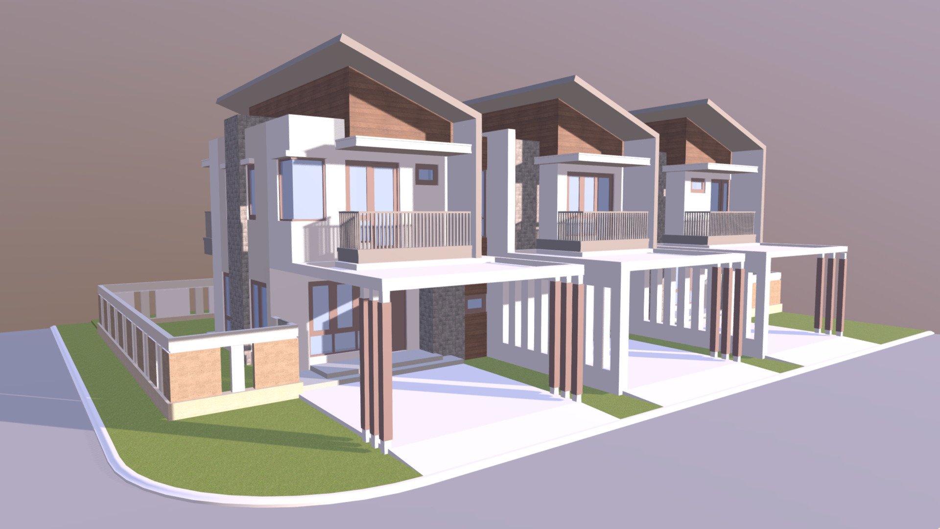 Type 7 @ Podomoro River View - Download Free 3D model by WELYN.DIGITAL ...