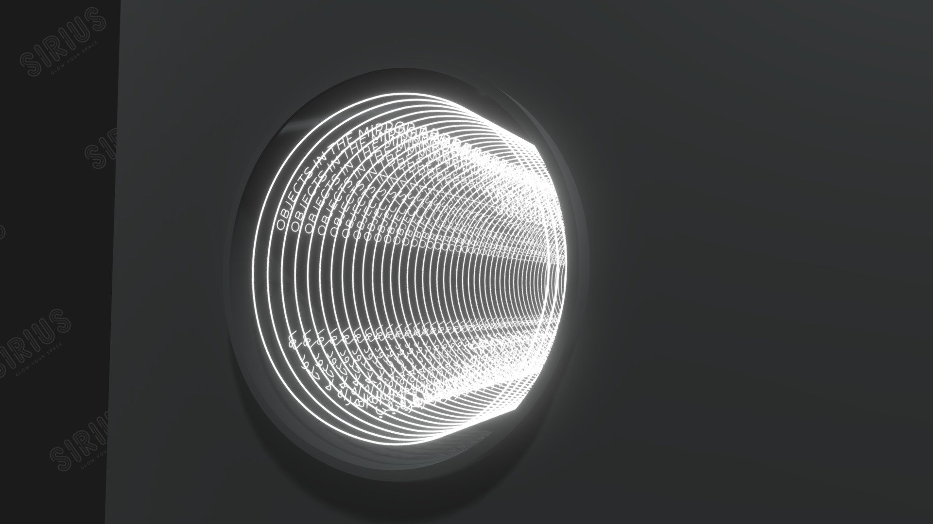 Infinity Mirror Test 01 - 3D model by AROUB [30dde80] - Sketchfab