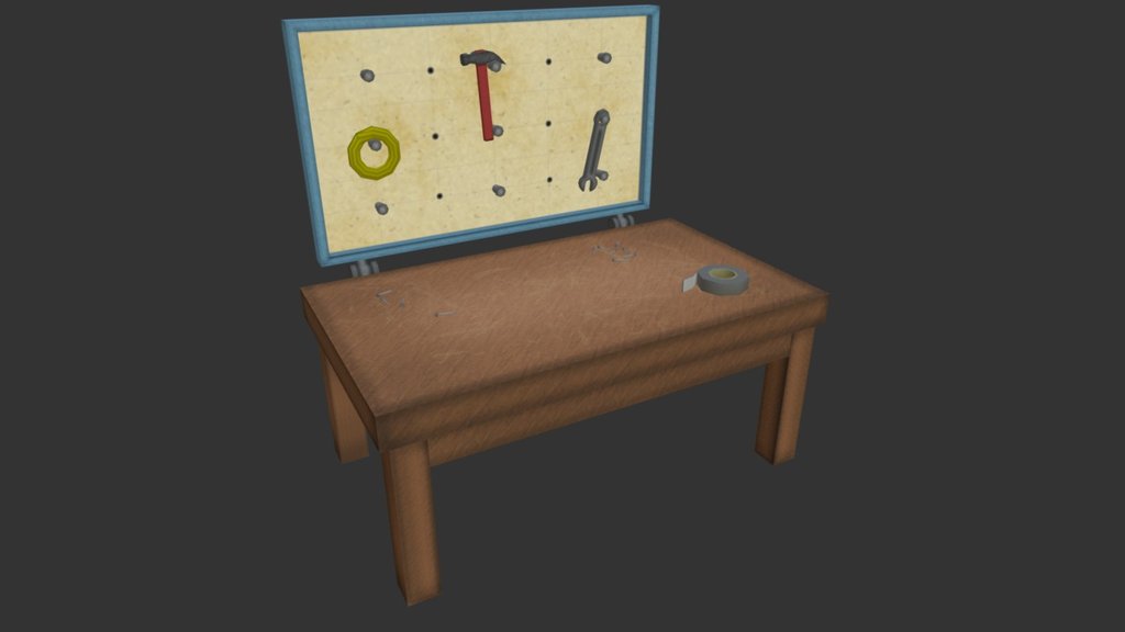 Workbench - 3D model by tylaread [30de23f] - Sketchfab