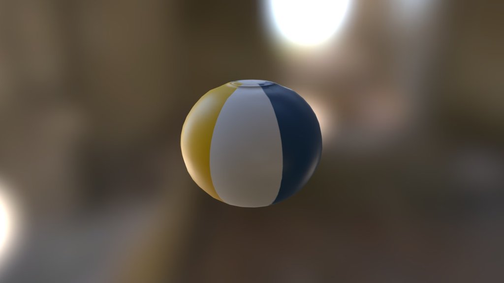 Beach Ball! - 3D model by Tipping Toast Media (@tippingtoast) [30def31 ...