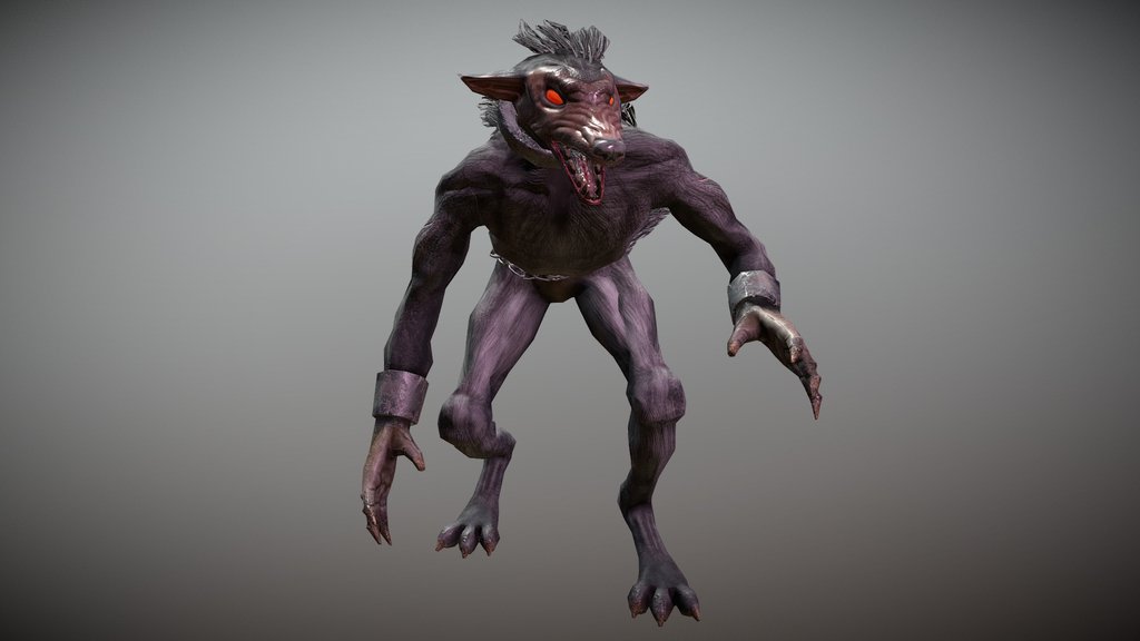 werewolf - A 3D model collection by ida1231 - Sketchfab