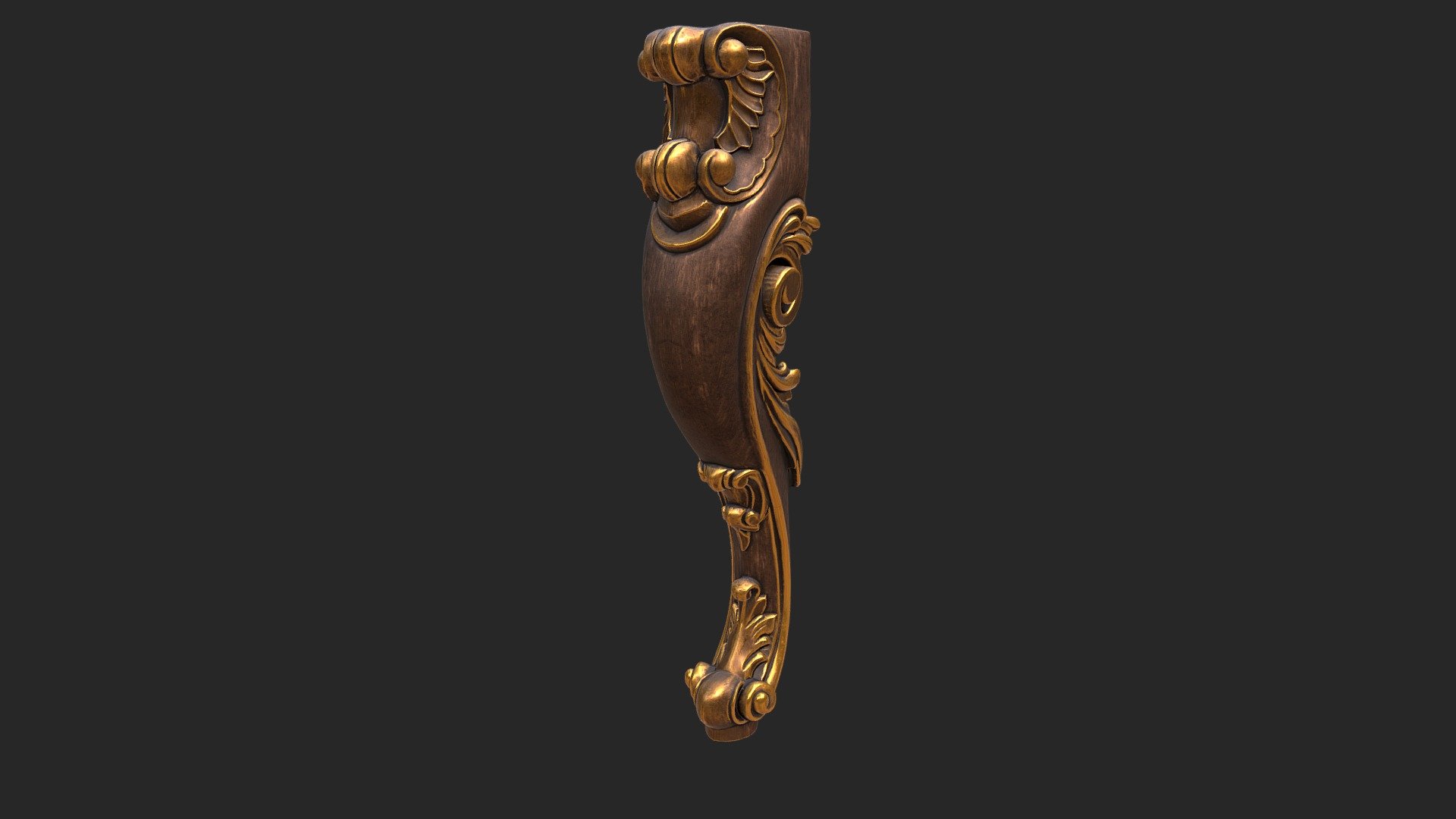 Chair Leg - 3D model by ForestStudio (@caolamds) [30e0494] - Sketchfab