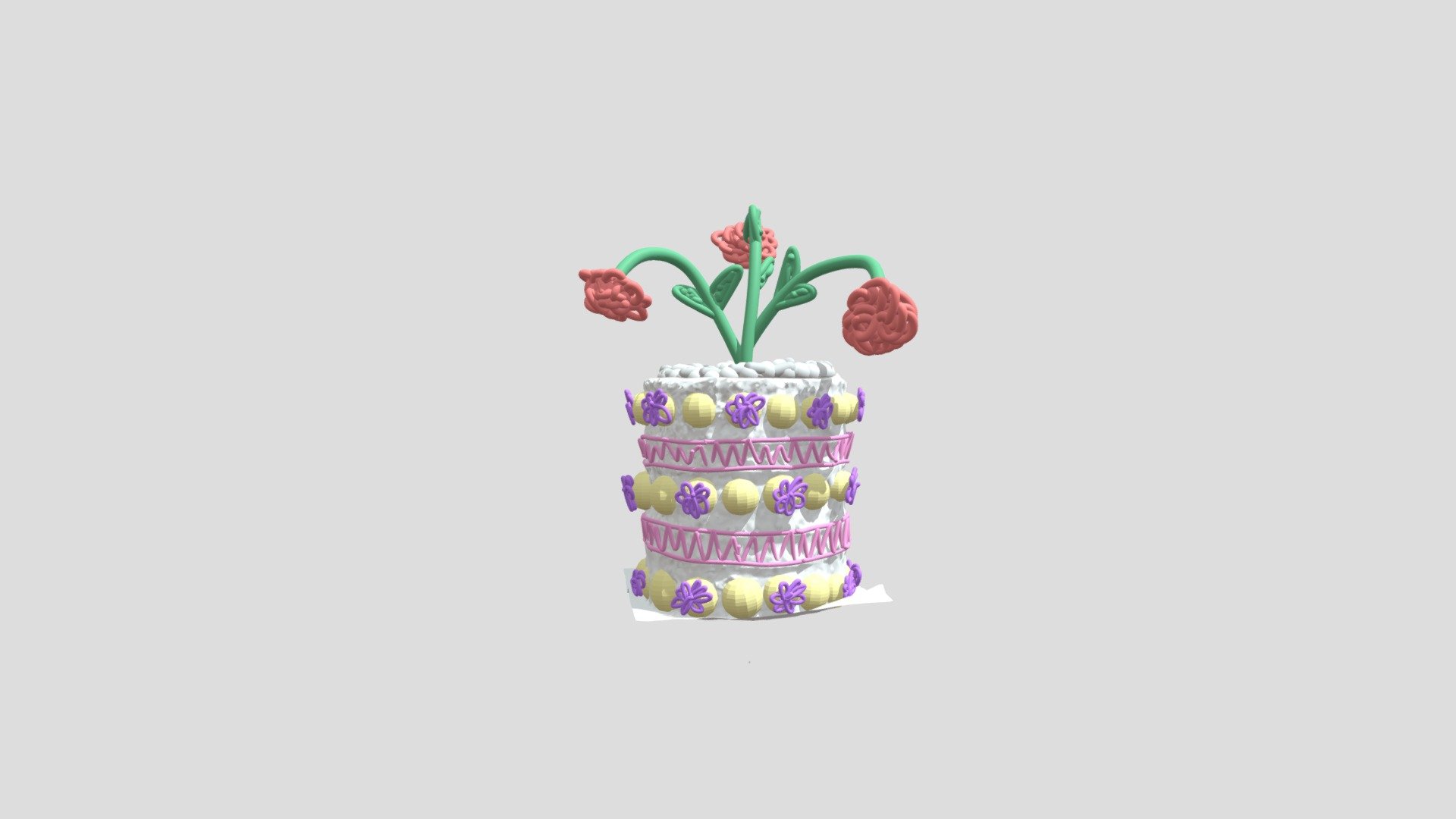Flower Box - 3D model by Nokita [30e0579] - Sketchfab