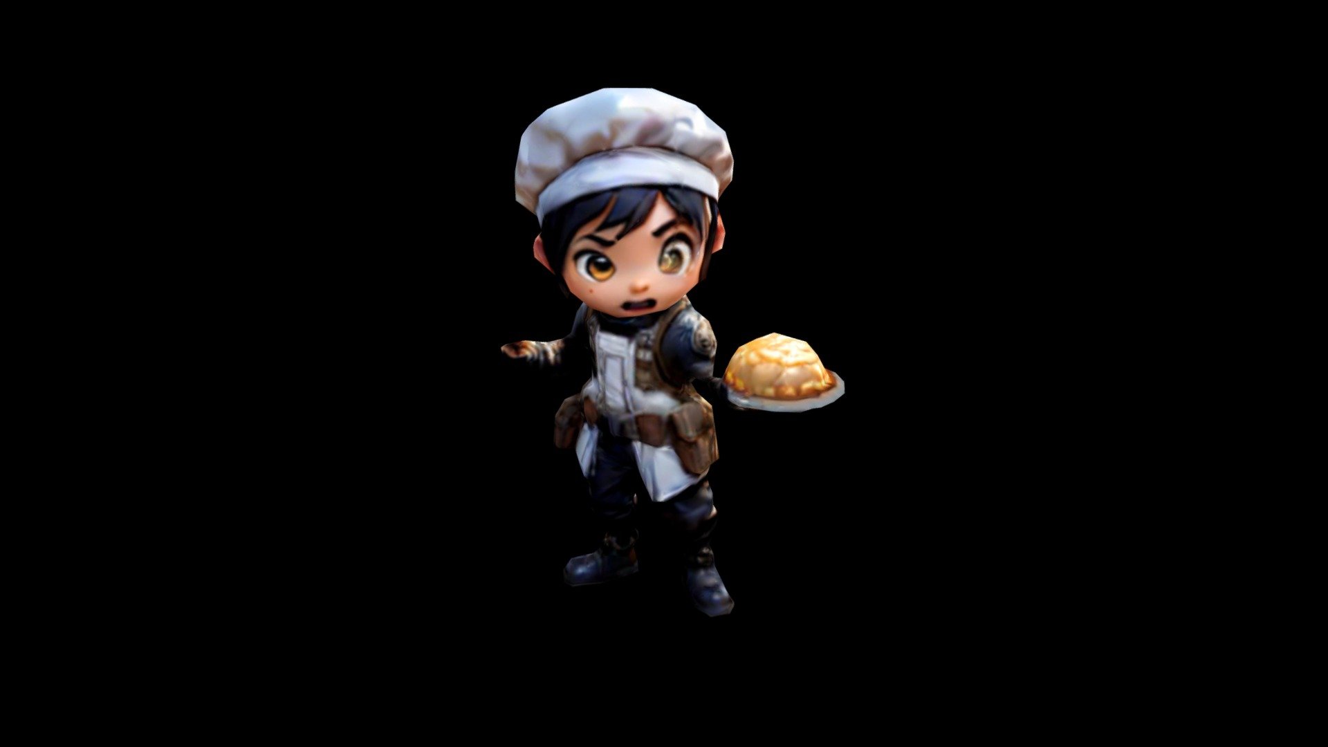 "Baking in Overcooked 2 MasterChef Sparrow" - Download Free 3D model by ...