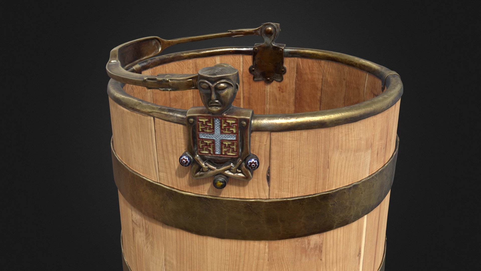 Viking era Bucket replica - 3D model by steffen aaland (@steffenaa ...