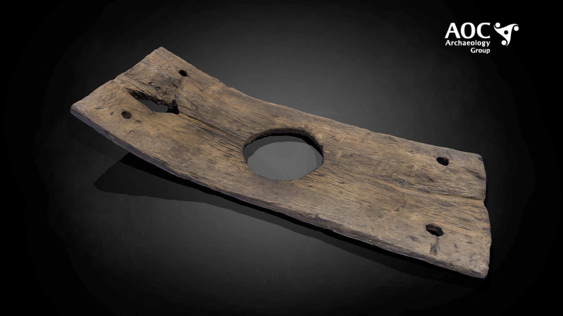 Medieval Toilet Seat - 3D model by AOC Archaeology Group ...