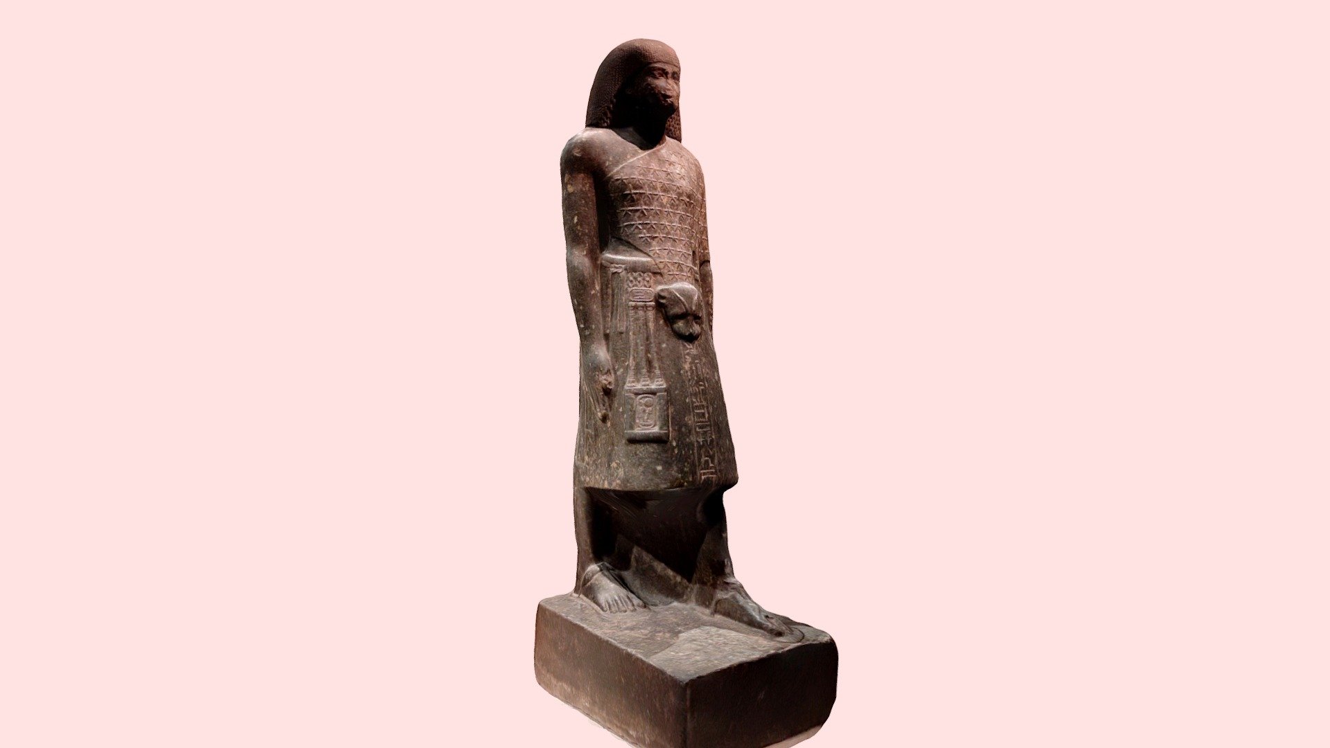 Statue of Anen, second priest of Amon - Buy Royalty Free 3D model by ...