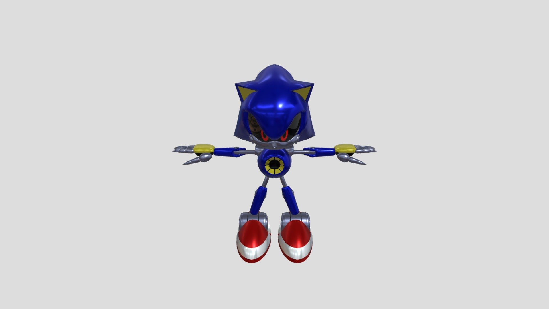 Dreamacst_ Metal_ Sonic_HD_ Model - Download Free 3D model by ...