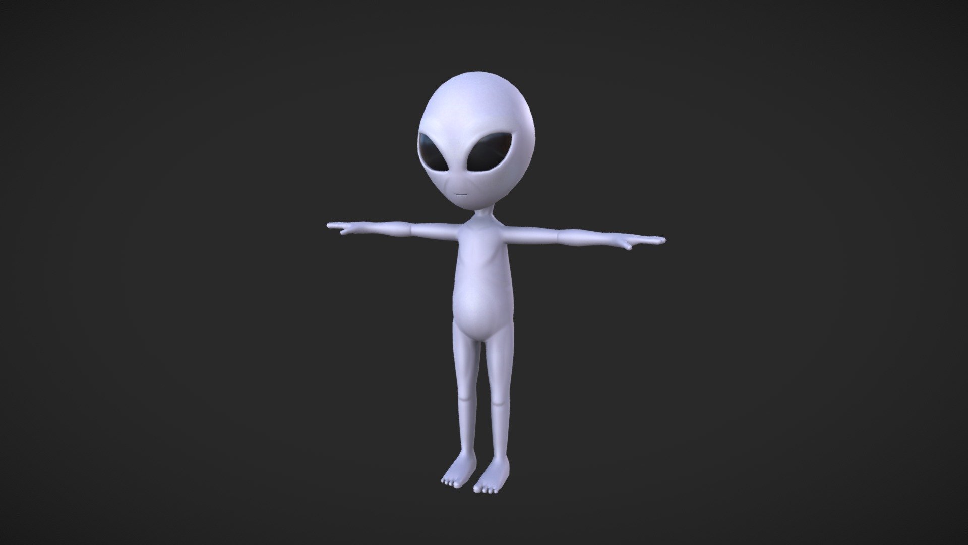 Alien - Buy Royalty Free 3D model by bariacg [30e4d10] - Sketchfab Store