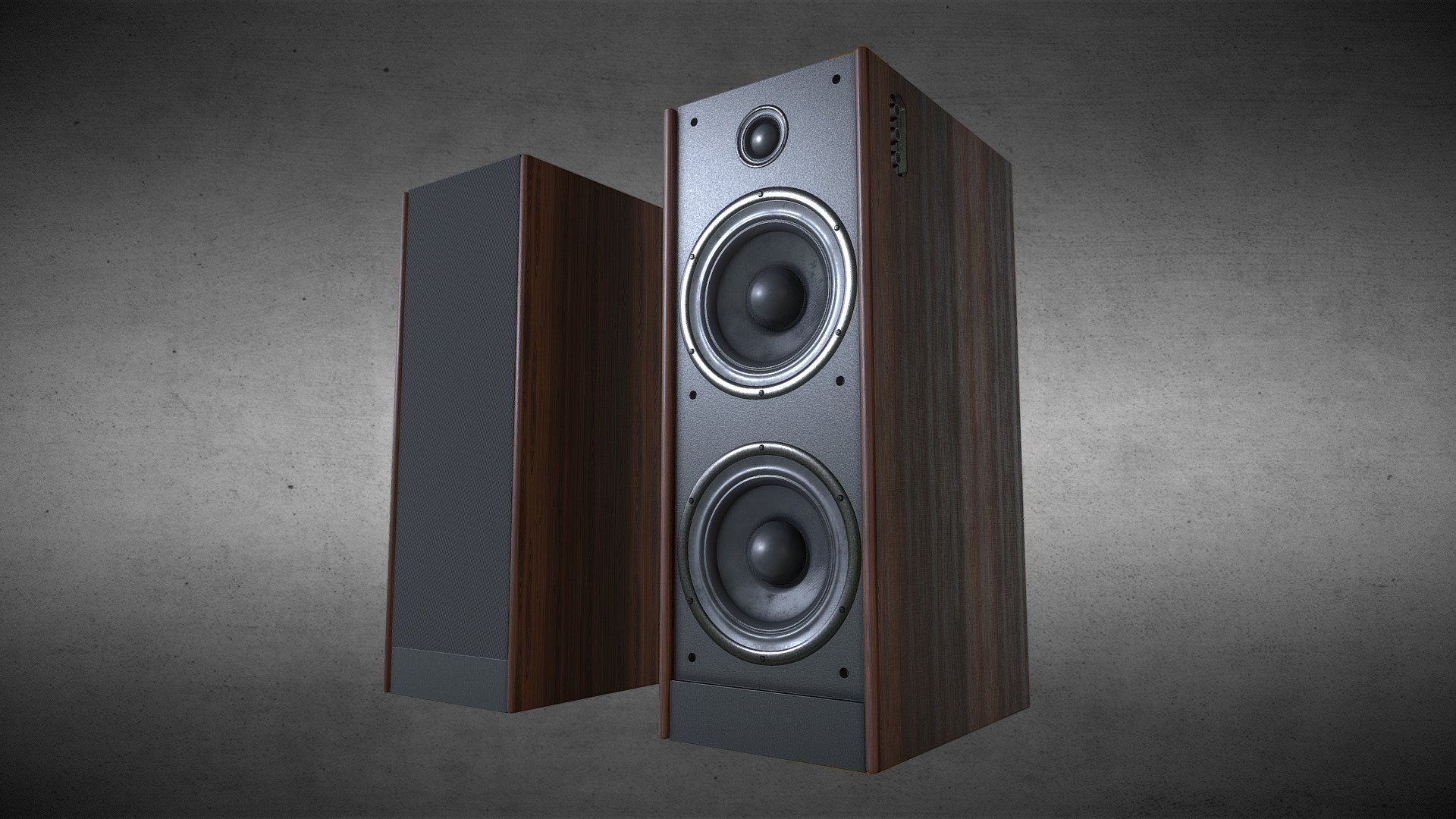 Stereo speakers - Buy Royalty Free 3D model by Zygomir.Fabricati.Diem ...