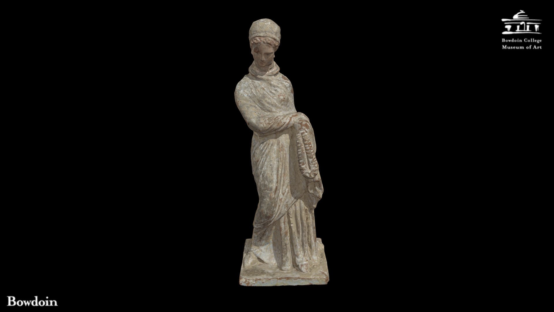 Standing Woman Holding a Chaplet - 3D model by Bowdoin College Museum ...