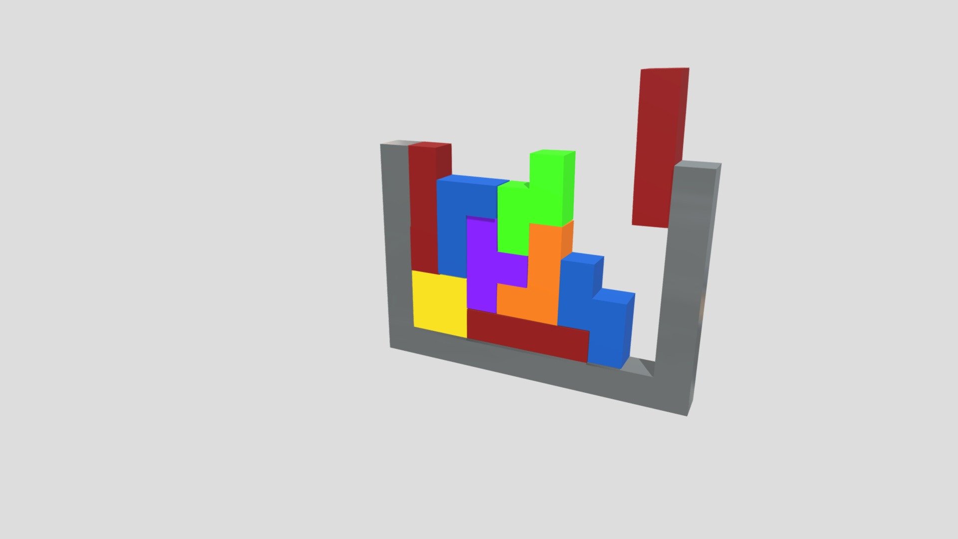 tetris game - Download Free 3D model by isisfernandez (@ifern57 ...