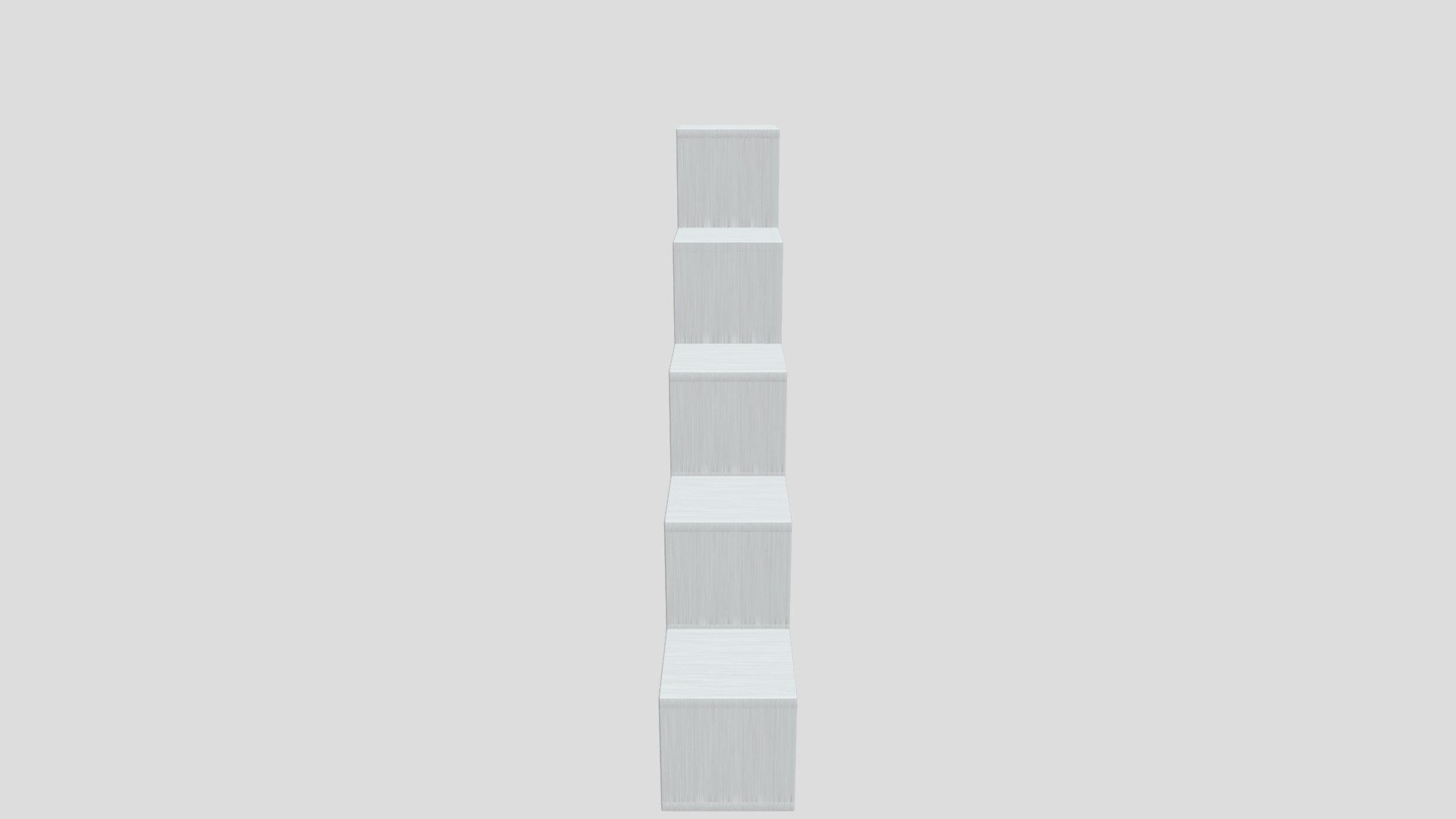 Step Shelves - 3D model by StephanieMusic [30e69ab] - Sketchfab