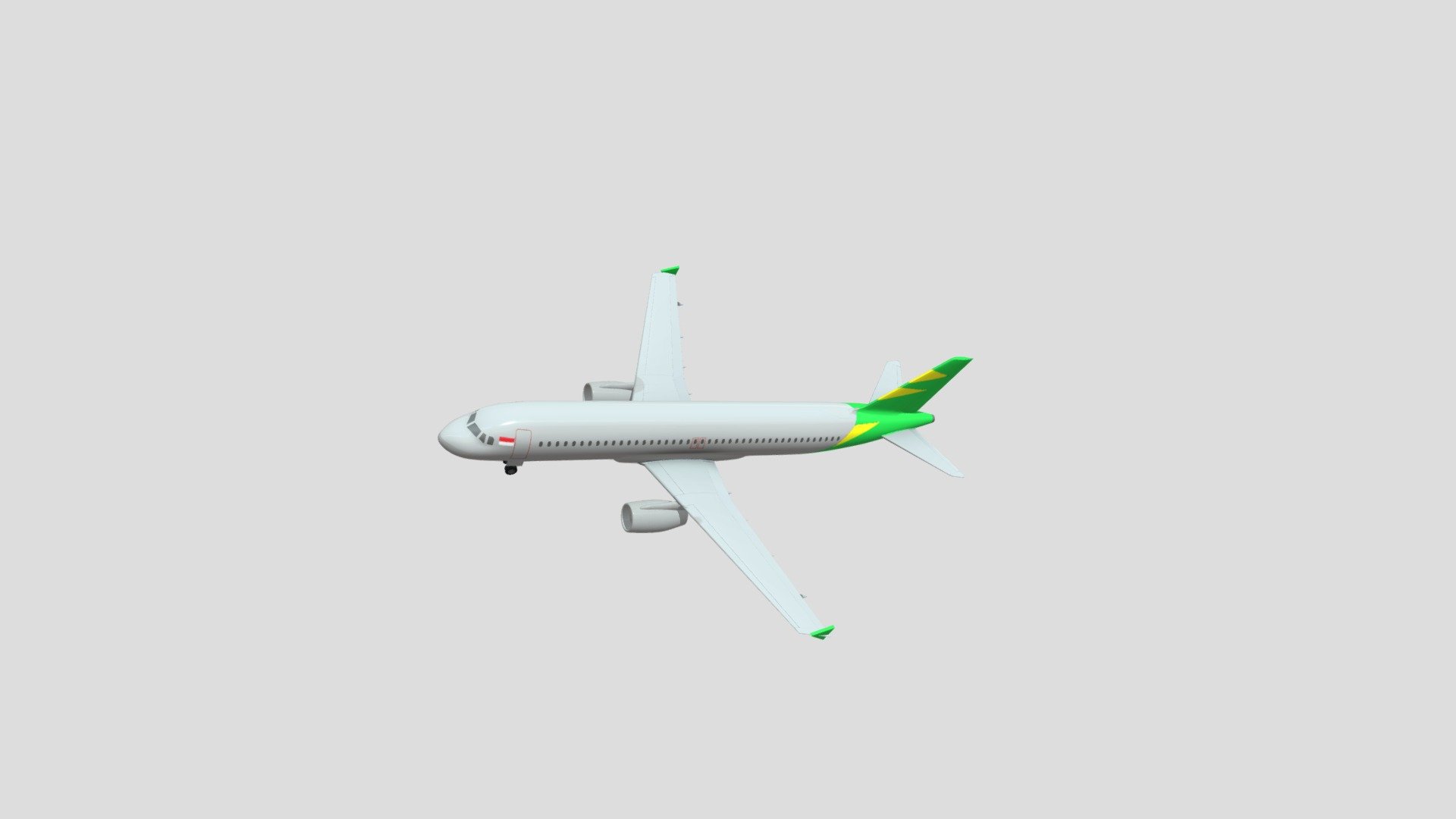Citilink A320 232 - 3D model by x-75 [30e7eea] - Sketchfab