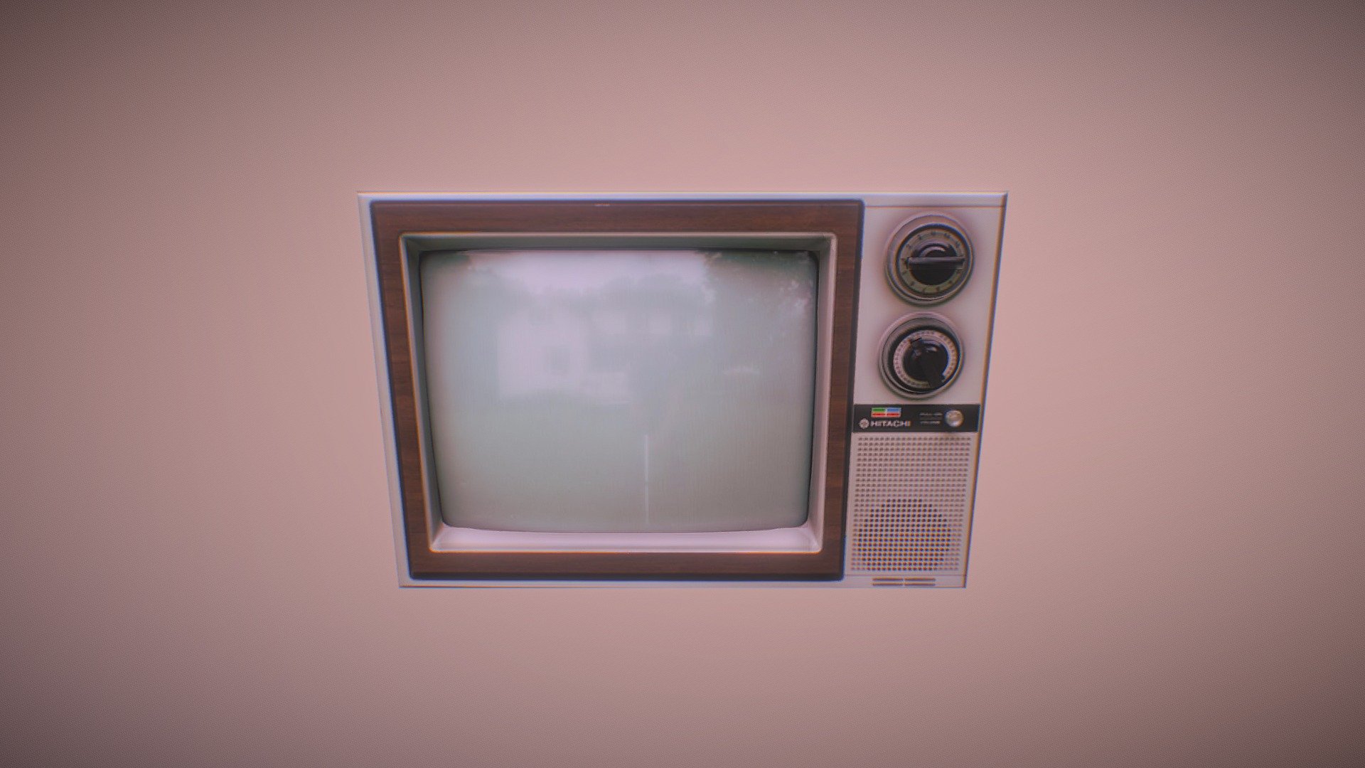 Retro TV - 3D model by Riley (@RileyDev) [30e7f6b] - Sketchfab
