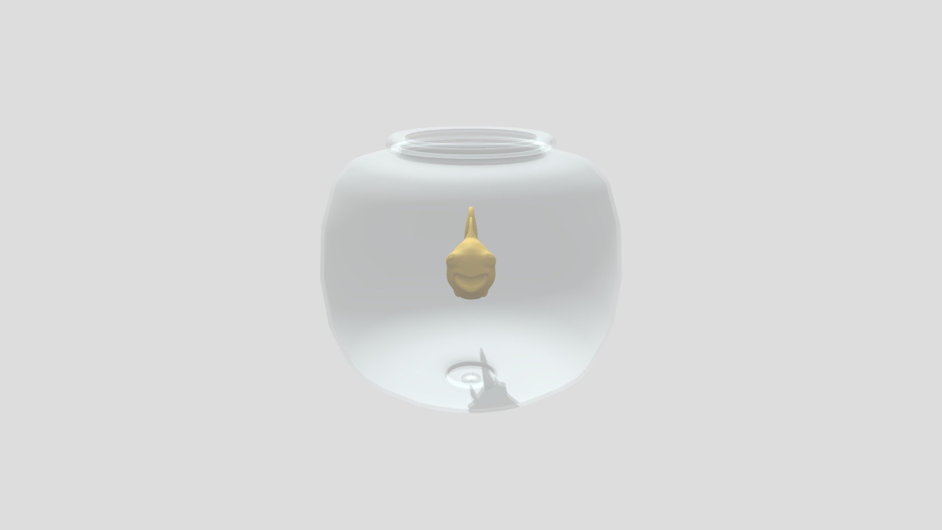 Fish and Bowl Mesh - 3D model by AaronDStudent [30e8e8d] - Sketchfab
