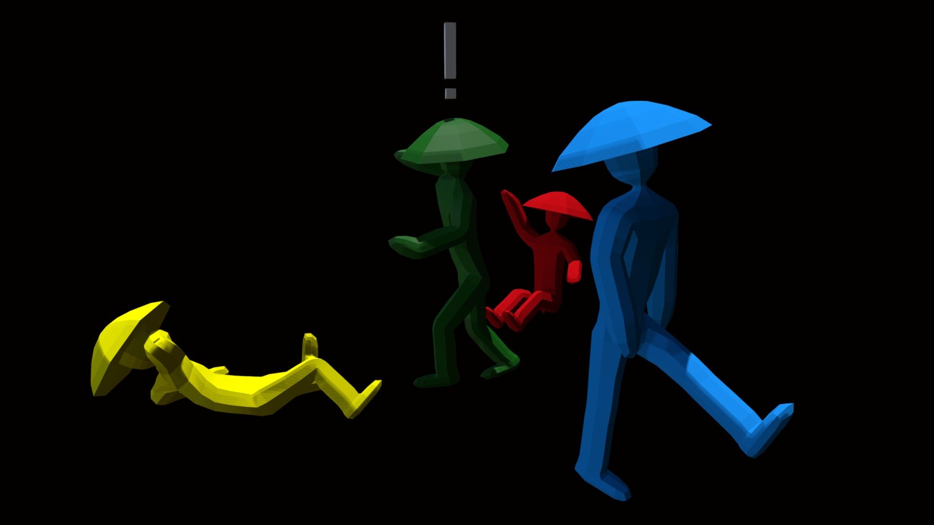 Fight Scene - Download Free 3D model by cesarangeles15 (@careerproject ...