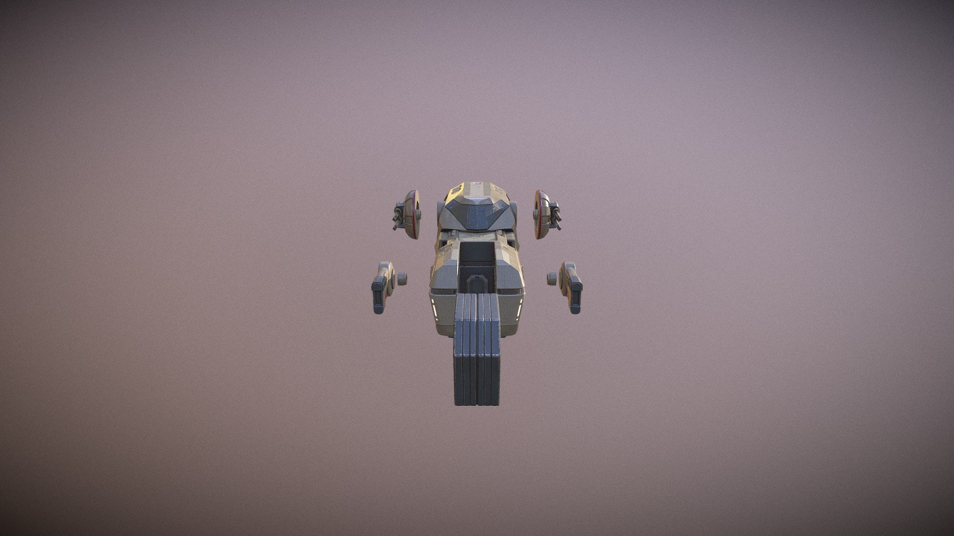 spaceship - 3D model by Udovenko_Dmitriy [30ebf84] - Sketchfab